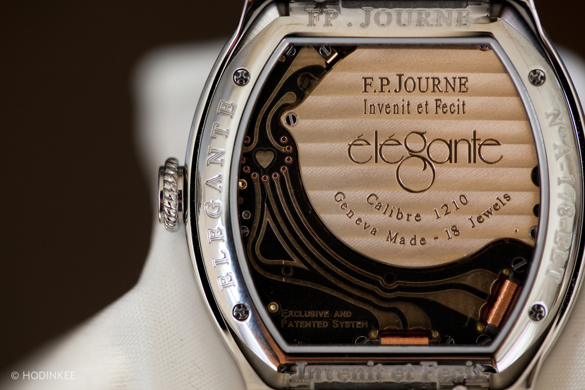 Interview: F.P. Journe On The New Women's Élégante Line