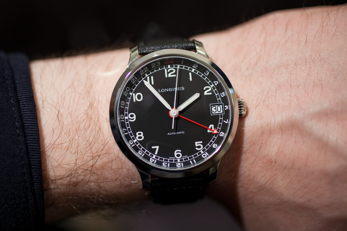 Hands-On: With The Longines Heritage Military 1938 Collection (Live ...