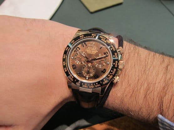 Hands-On: With The New Rolex Daytona: What A Difference A Black Bezel ...