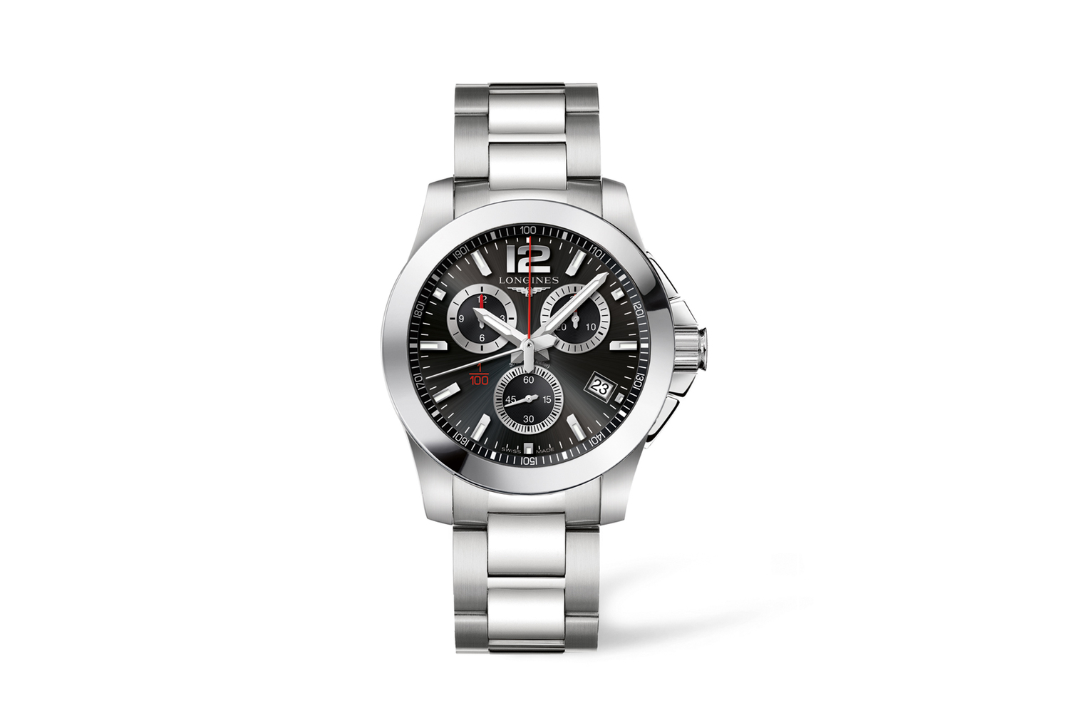 Introducing The Longines Conquest 1/100th Alpine Skiing Chronograph ...