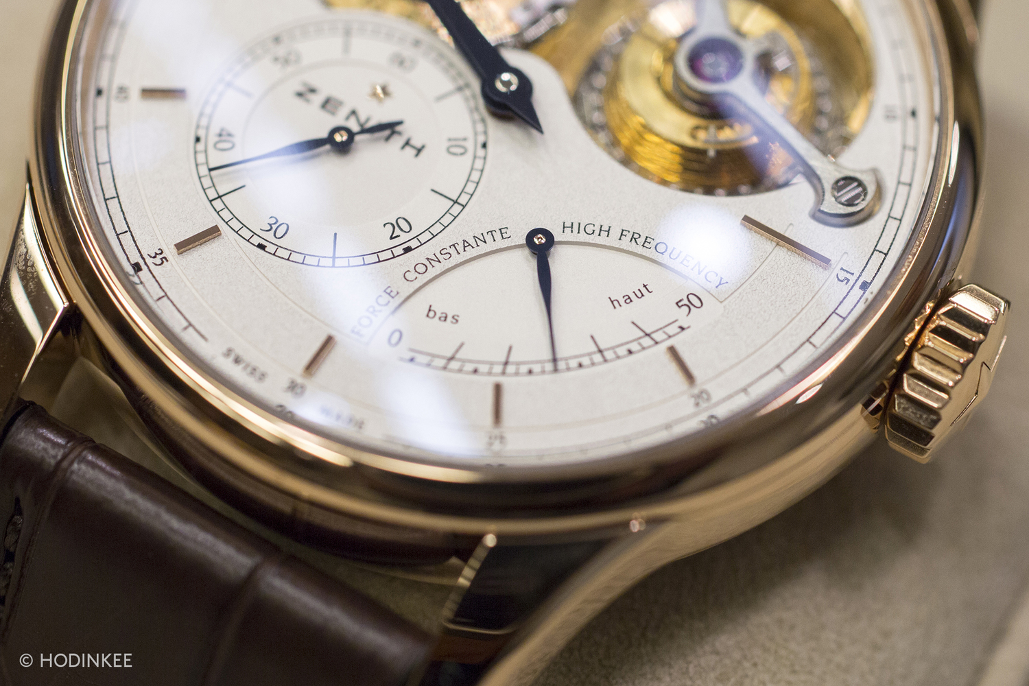 Introducing The Zenith Academy Georges Favre-Jacot, With Fusée And ...