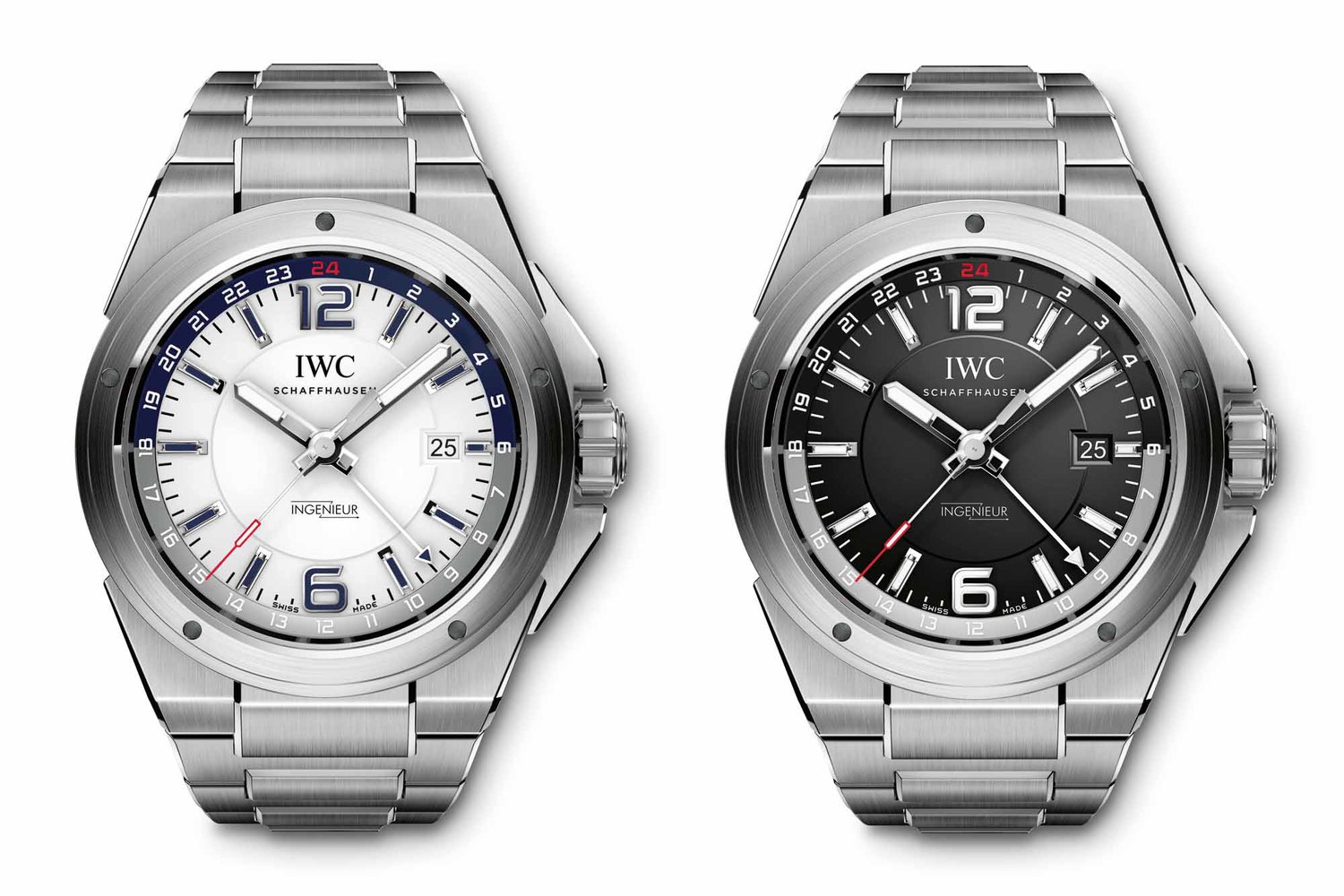 Introducing The IWC Ingenieur Dual Time, A Sporty New GMT In Stainless ...