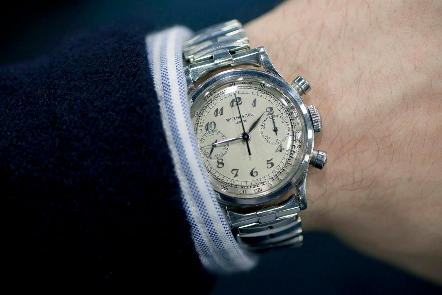 Found: A Stainless Steel Patek Philippe Ref. 1463 Chronograph With Two ...