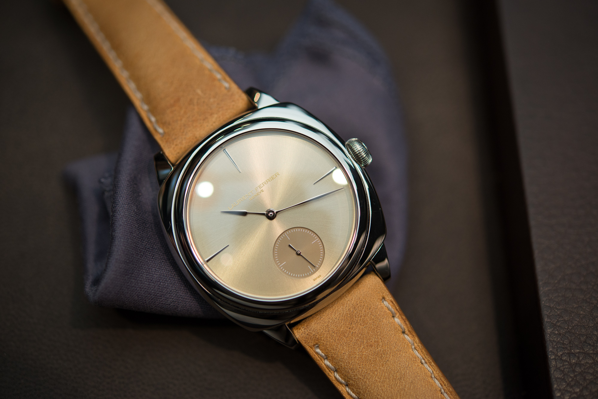 Hands-On: With The Laurent Ferrier Galet Square - HODINKEE