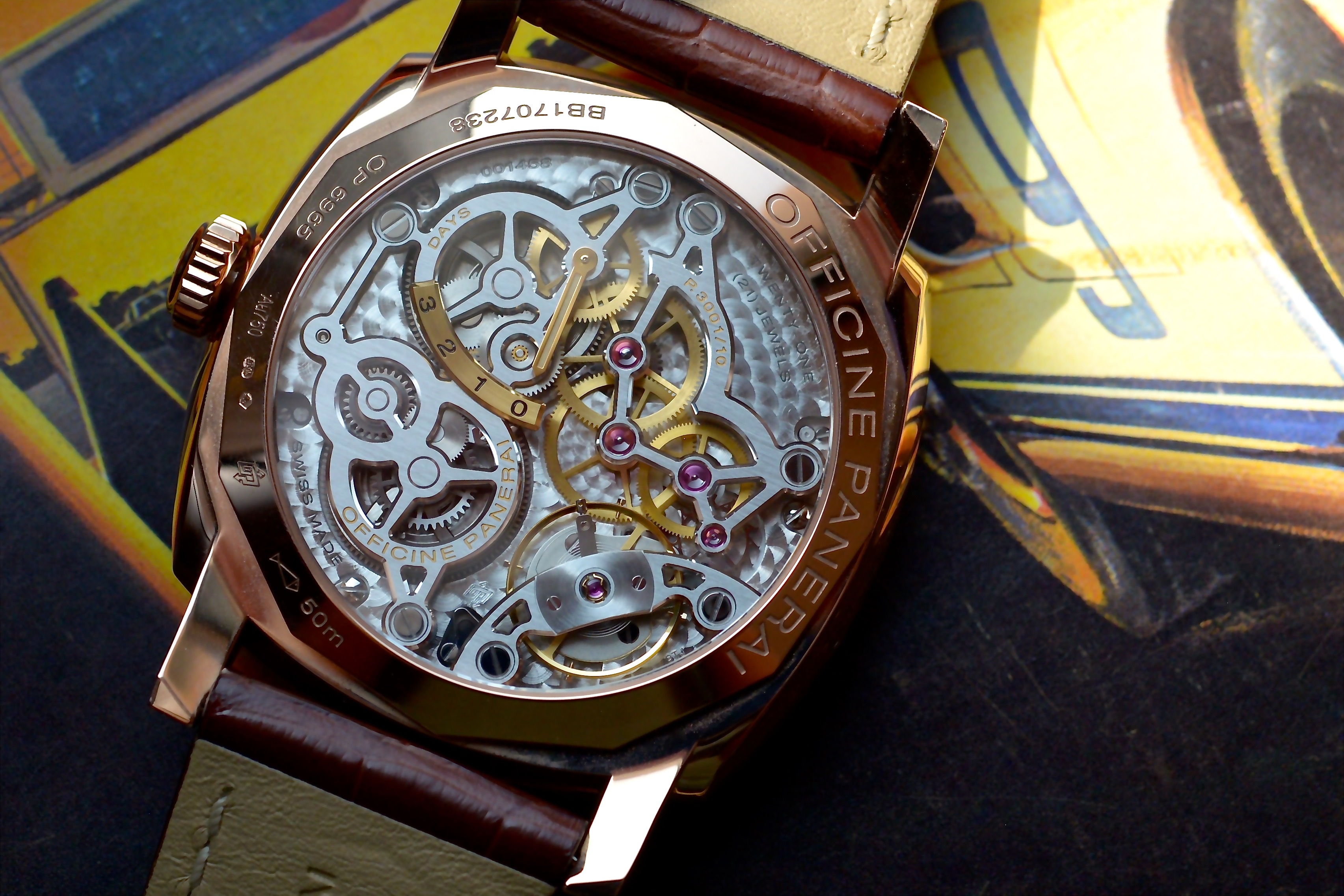 Hands-On: With The Panerai Radiomir 1940 Three Days GMT Oro Rosso ...