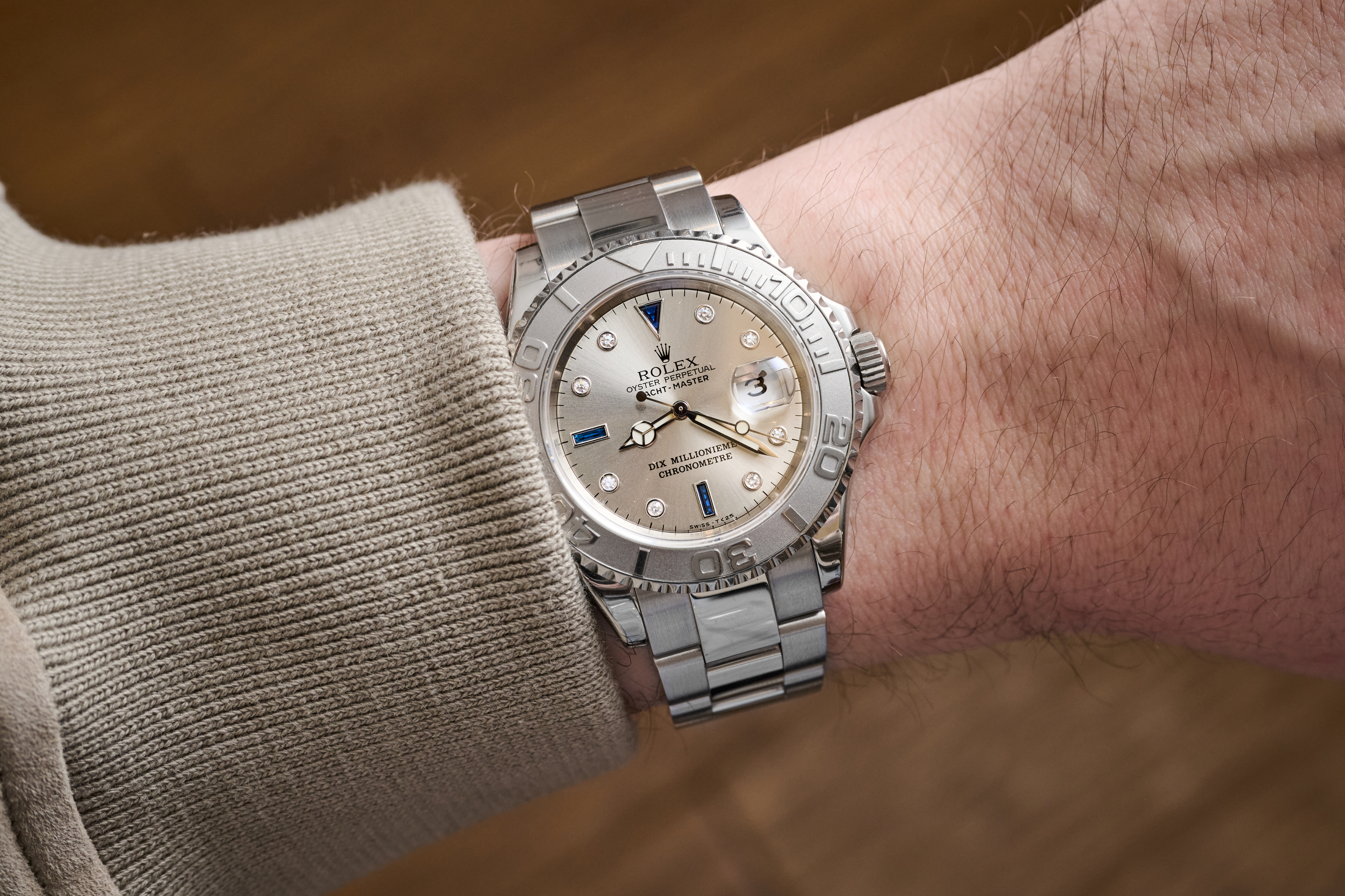A Unique Platinum Rolex Yacht-Master To Be Auctioned By Monaco Legend