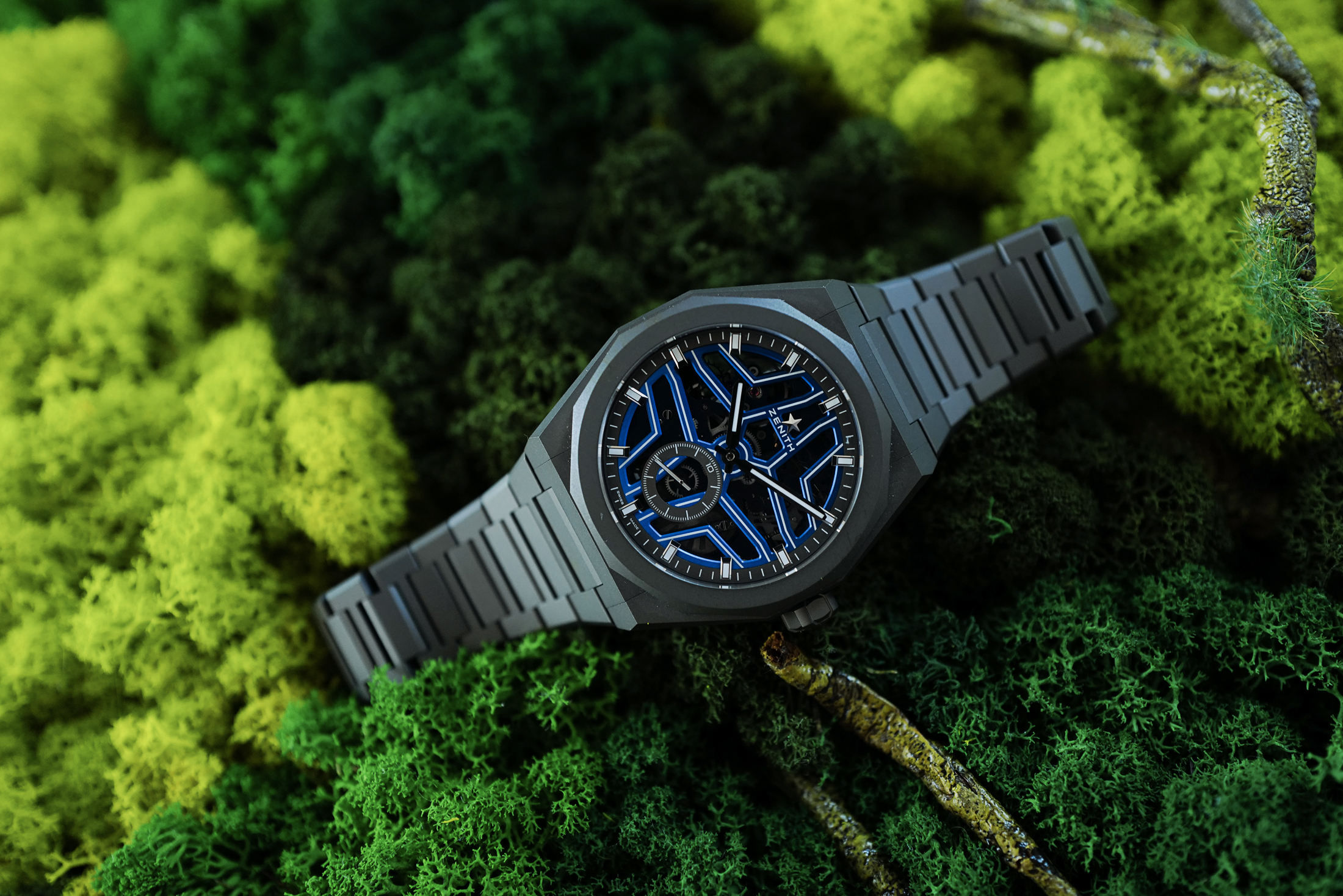 The Zenithx Time +Tide Defy Skyline Night Surfer El Primero