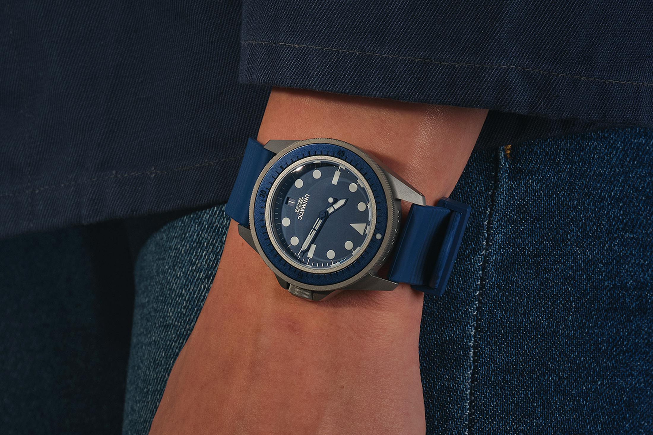 The New Unimatic Titanium Watches