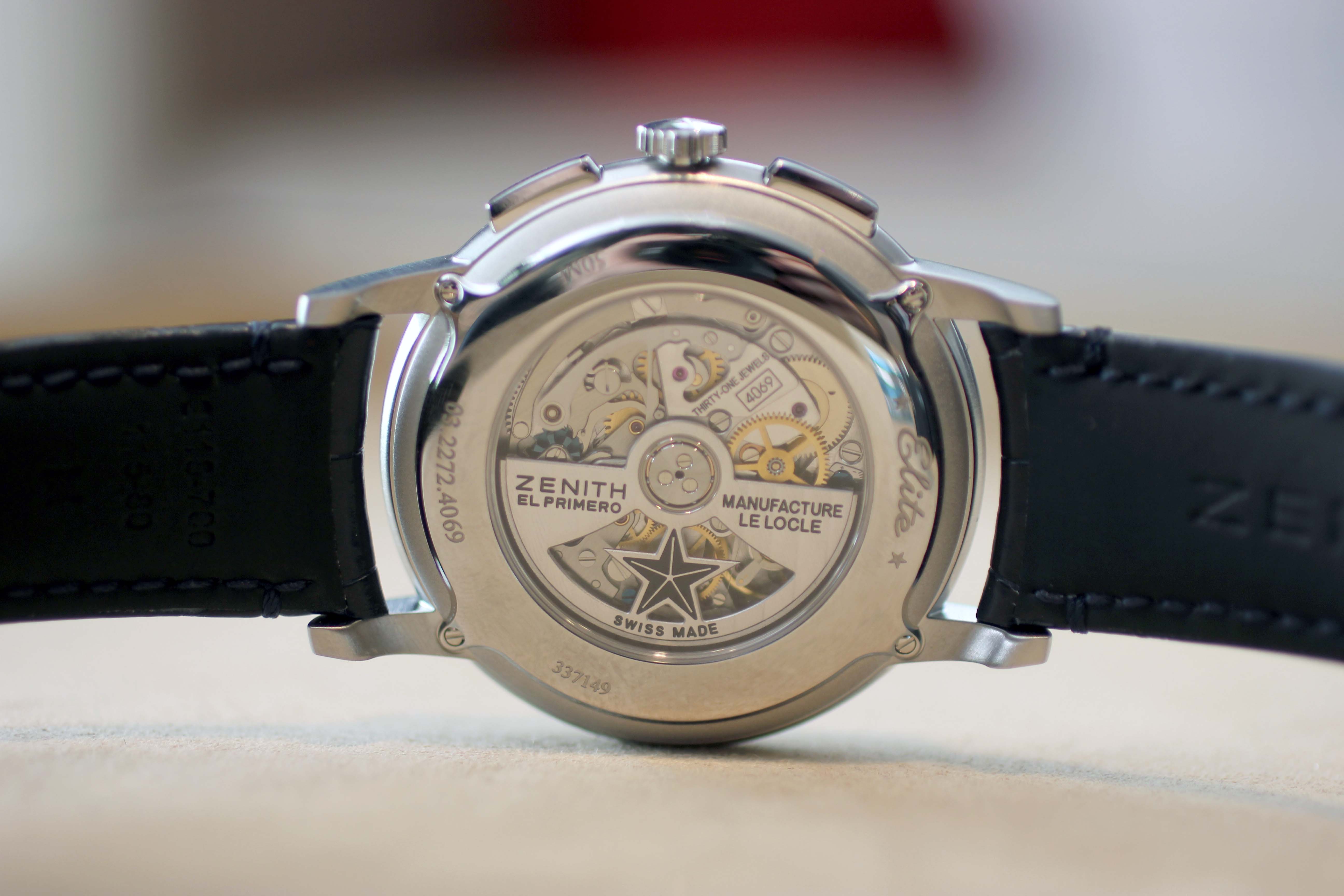 Hands-On: With The Zenith Elite Chronograph Classic Blue Dial - HODINKEE