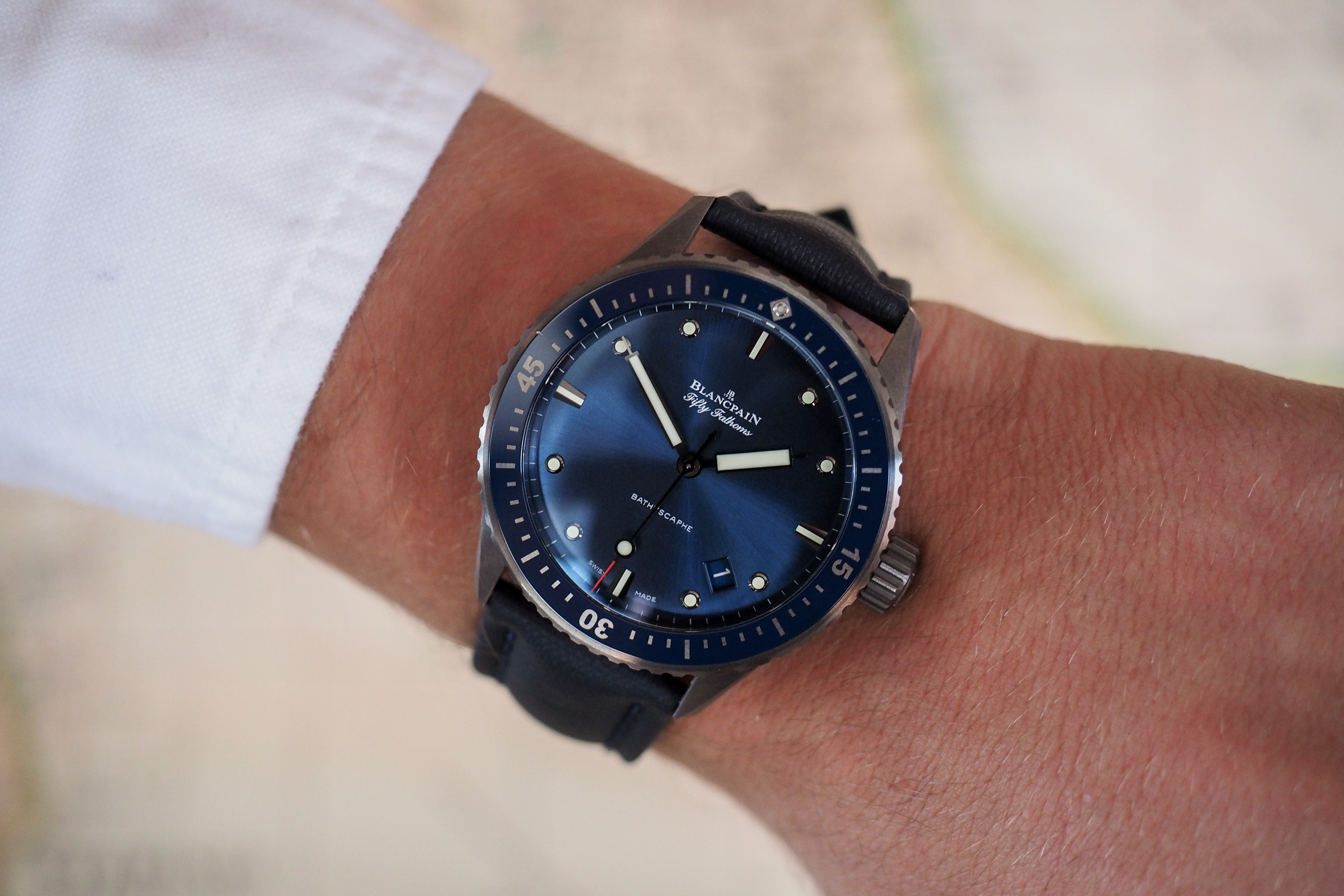 A Week On The Wrist: The Blancpain Fifty Fathoms Bathyscaphe Plasma ...