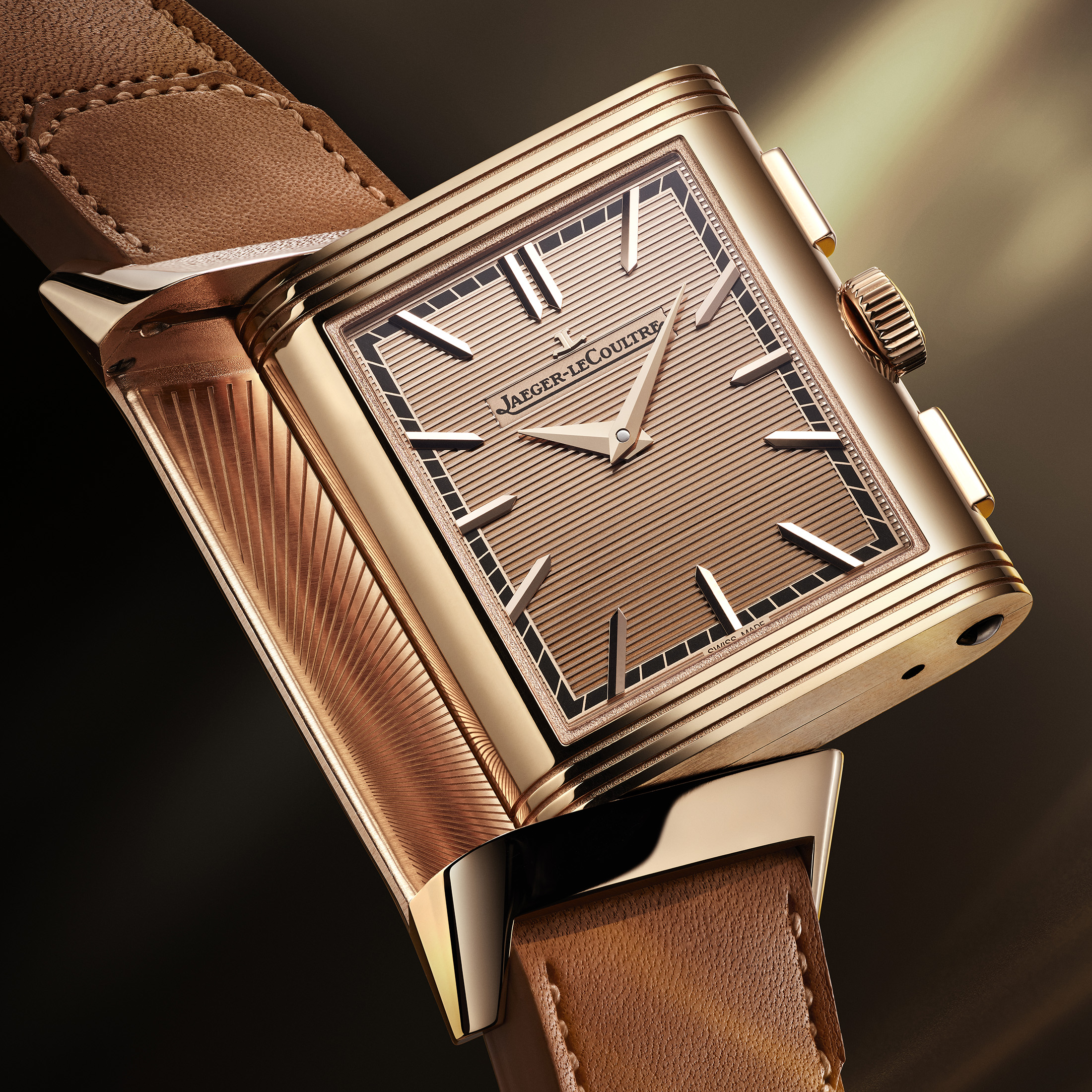 Introducing: Jaeger-LeCoultre's New Reverso Tribute Chronograph In Pink ...