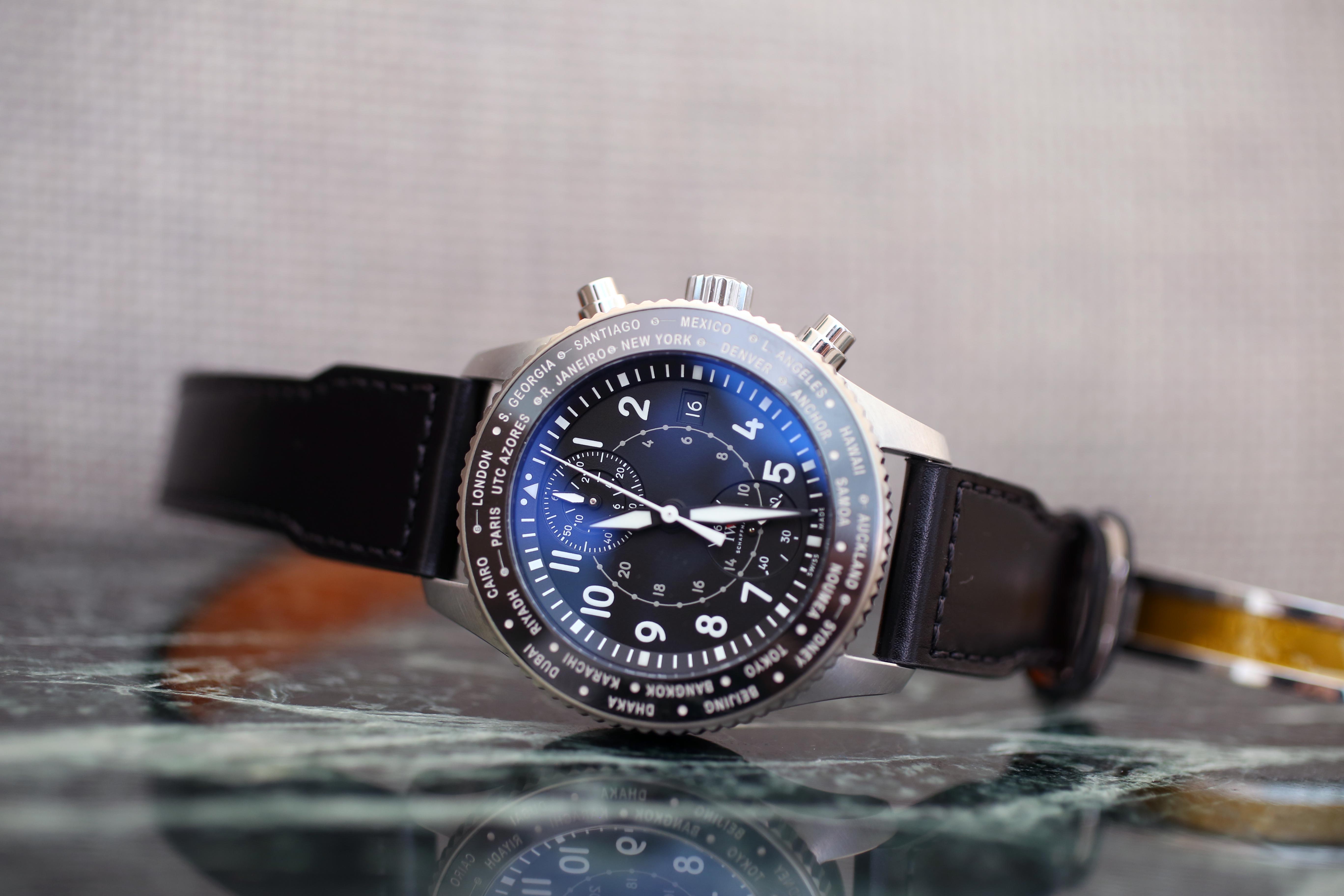Hands-On: The IWC Pilot’s Watch Timezoner Chronograph 3950 - Hodinkee