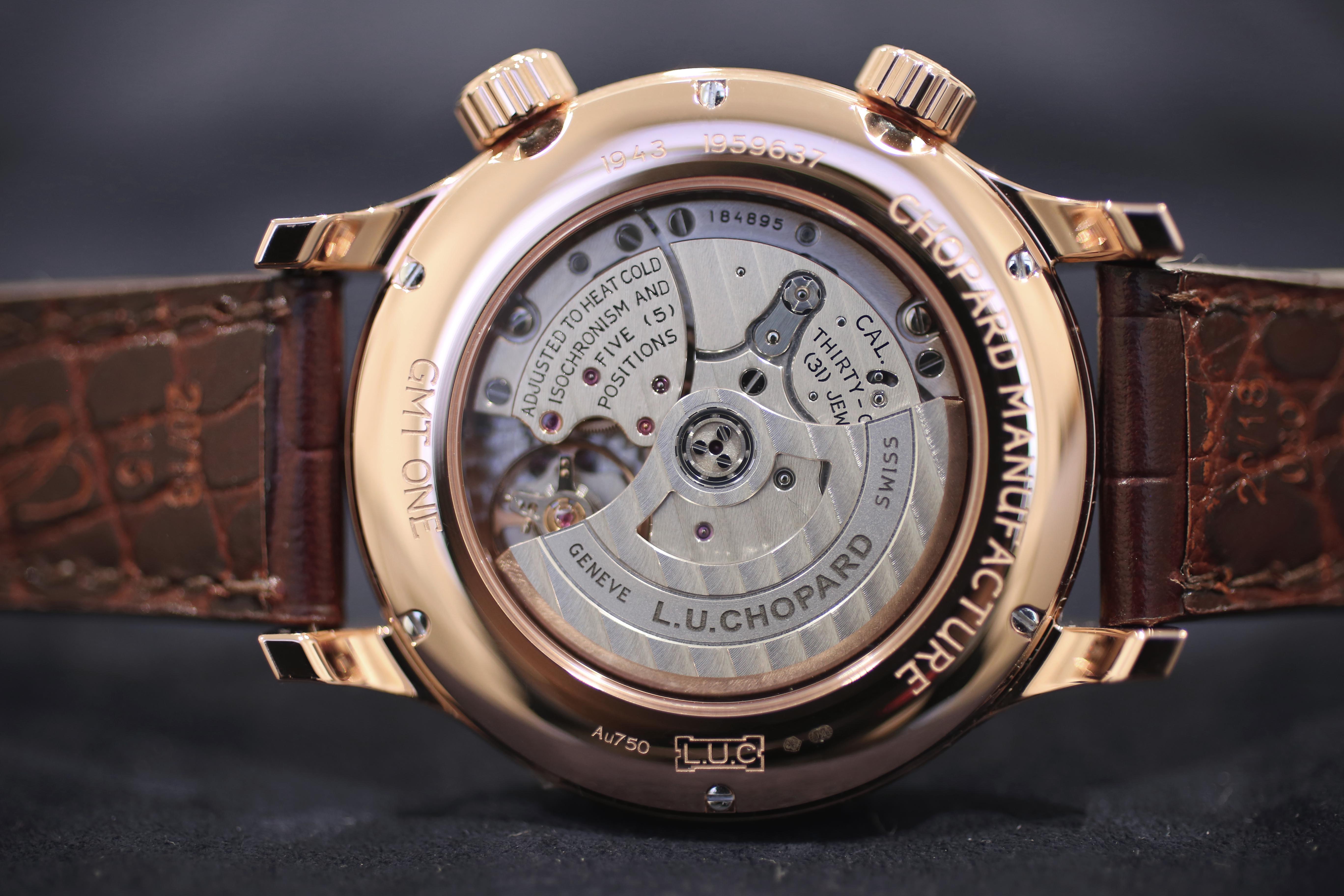 Introducing: The Chopard L.U.C GMT One, Now In Rose Gold (With Live ...