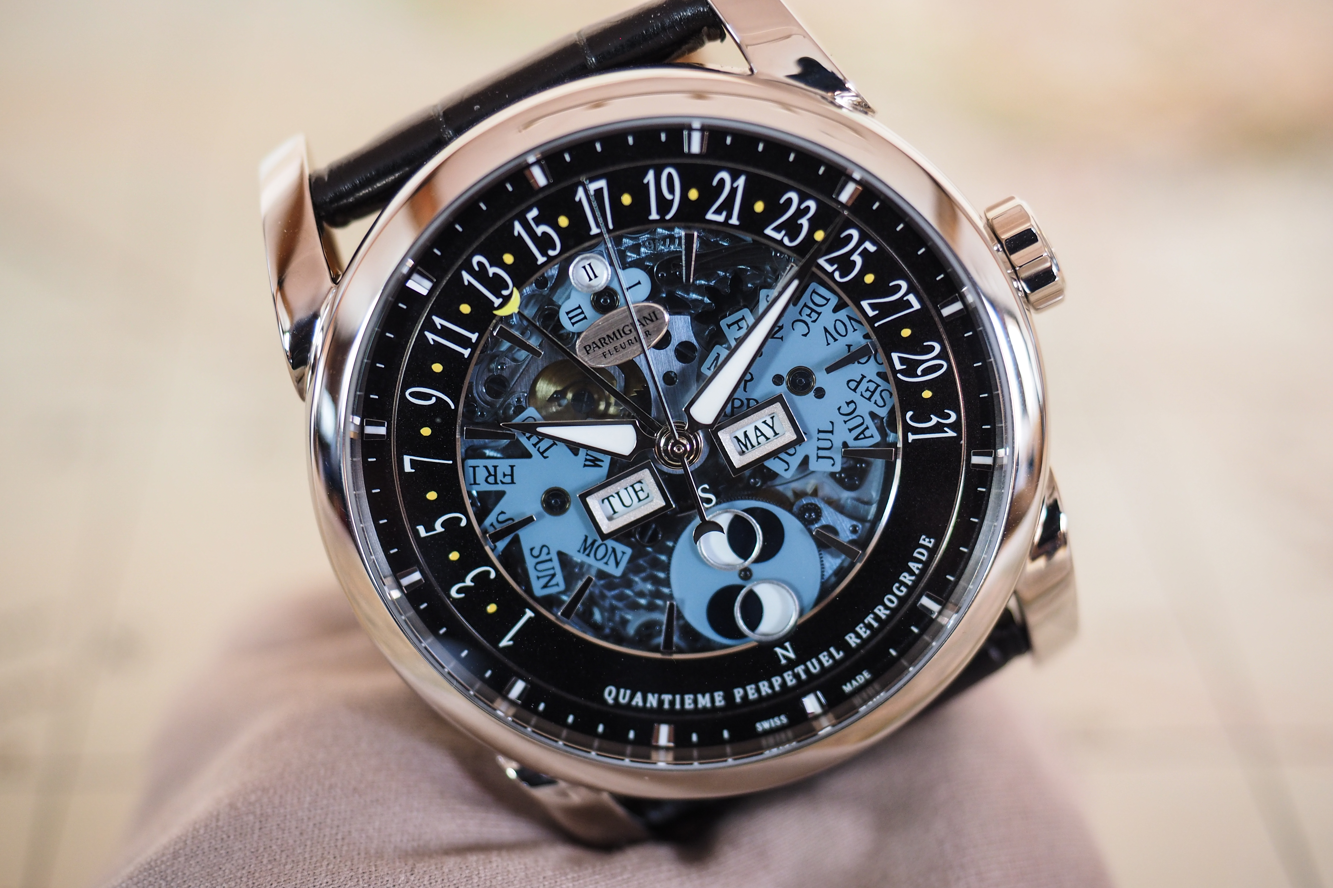 Hands-On: The Parmigiani Fleurier Centum Perpetual Calendar Openworked ...