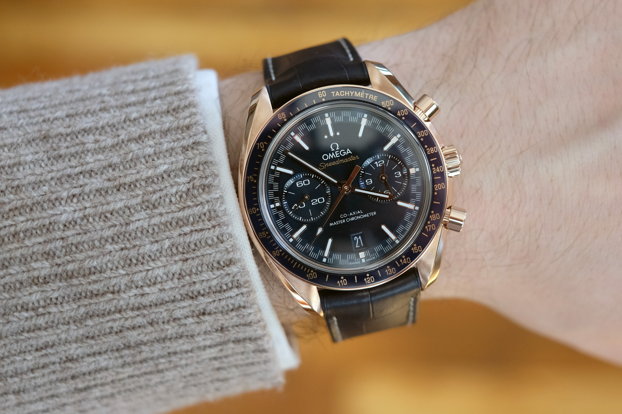 Introducing: The Omega Speedmaster Racing Master Chronometer (Live Pics ...