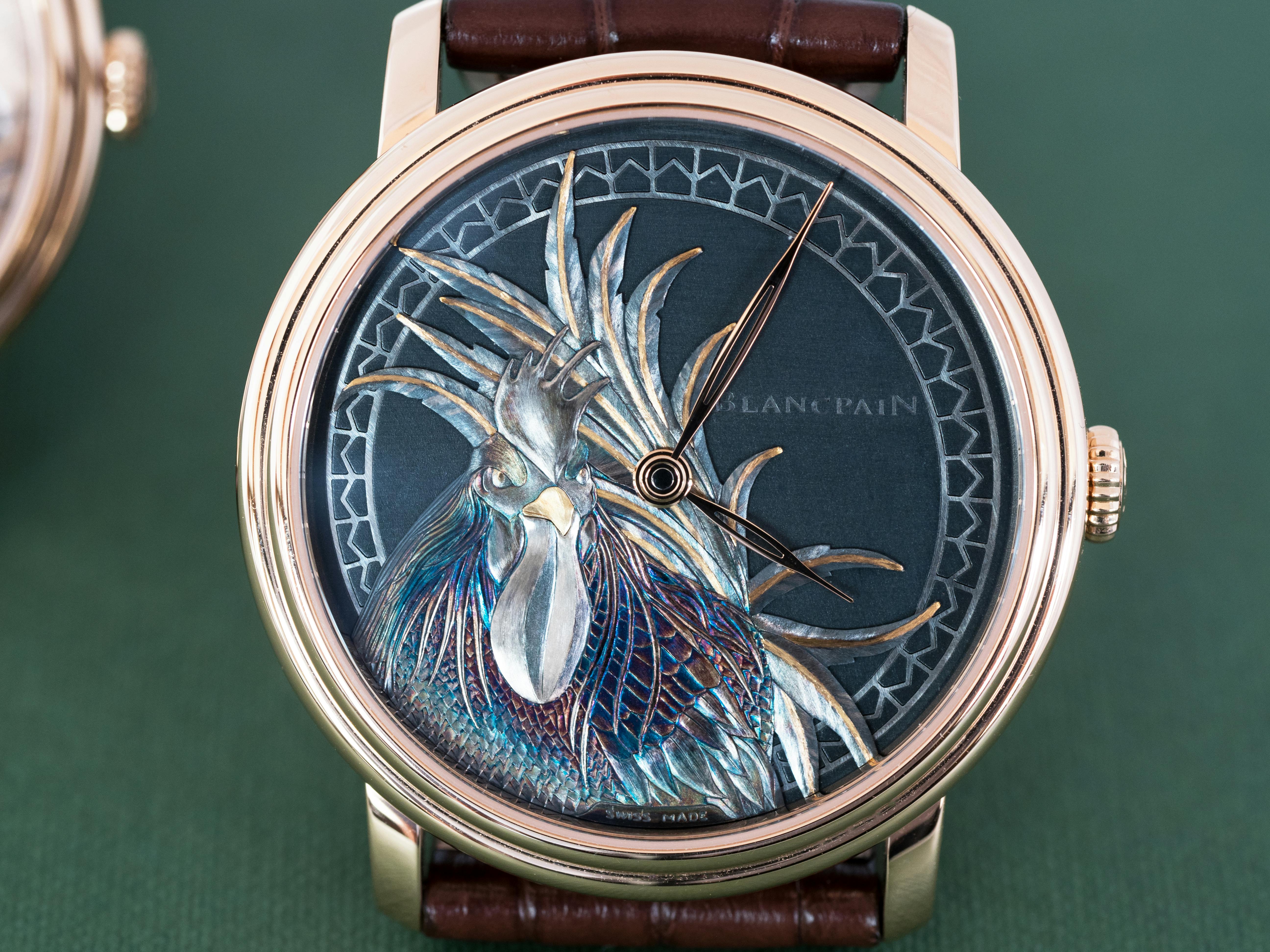 Hands-On: The Blancpain Métiers d'Art Shakudō Watches - HODINKEE