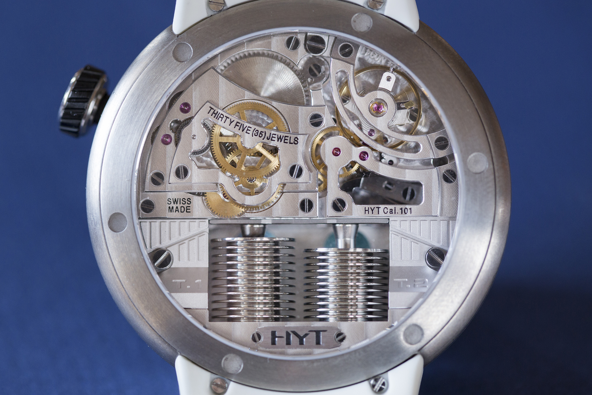 Hands-On: The HYT H0 Silver Edition - HODINKEE