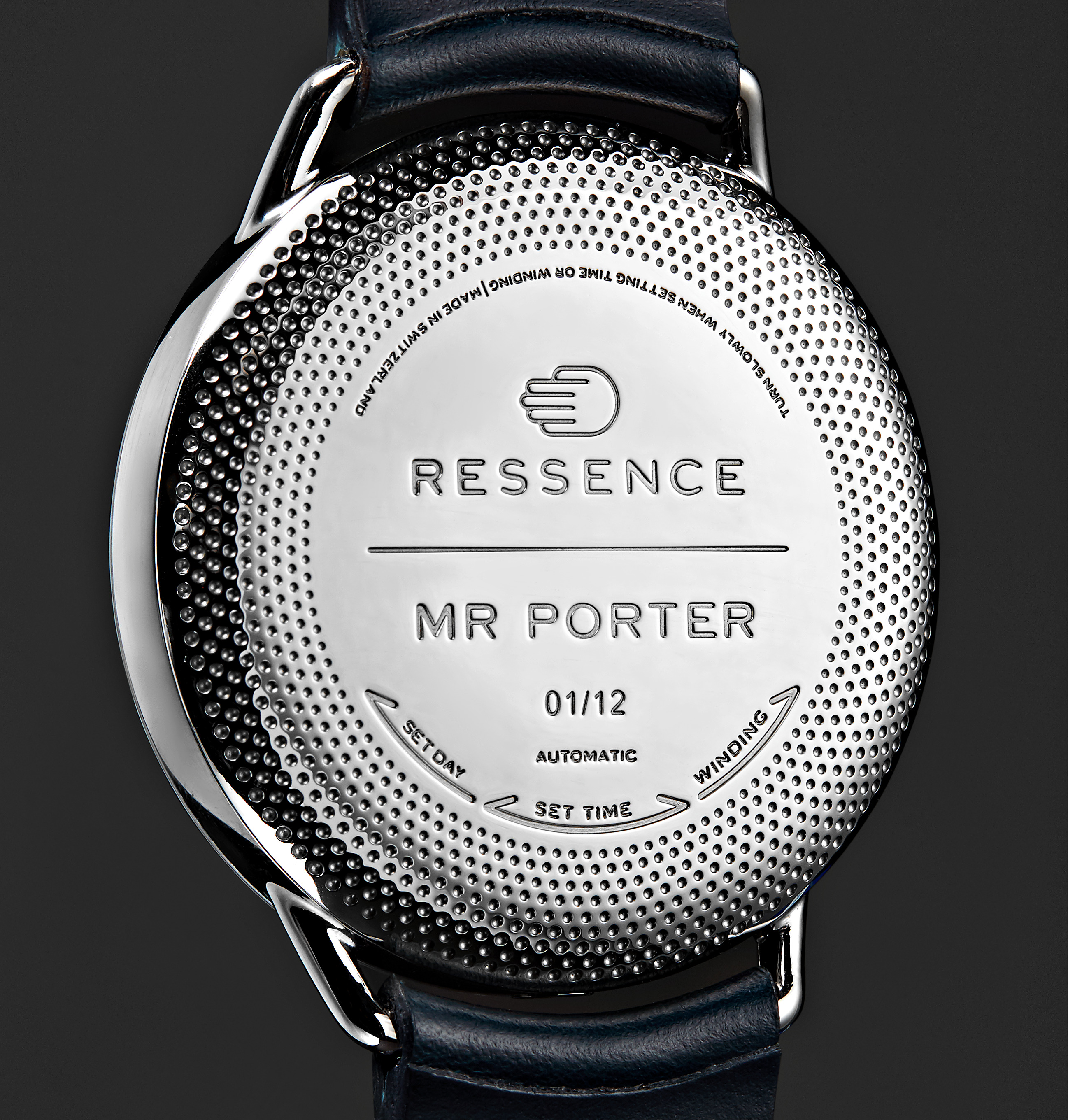 Introducing: The Ressence x Mr Porter Type 1 MRP, In Titanium And Rose ...