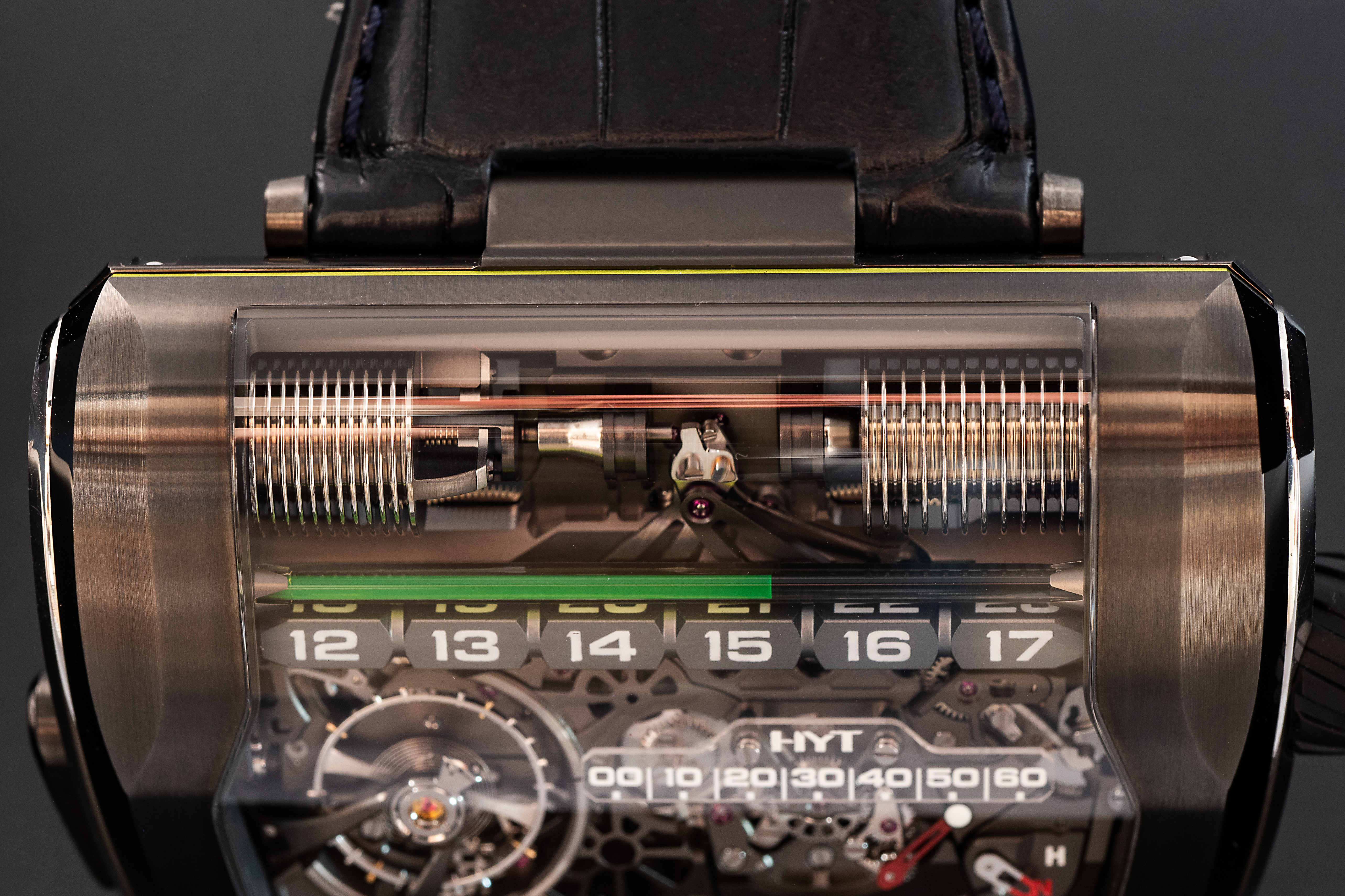 Hands-On: The HYT H3, With Linear Fluid Time Display - Hodinkee