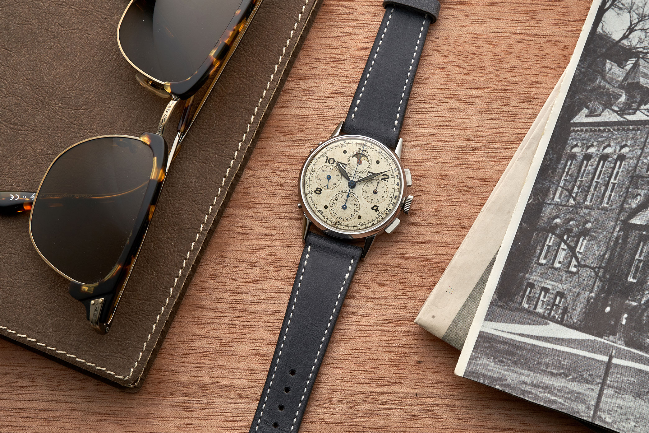 Vintage Watches: A 1970s Heuer Skipper Ref. 15640, A 1960s Universal G ...