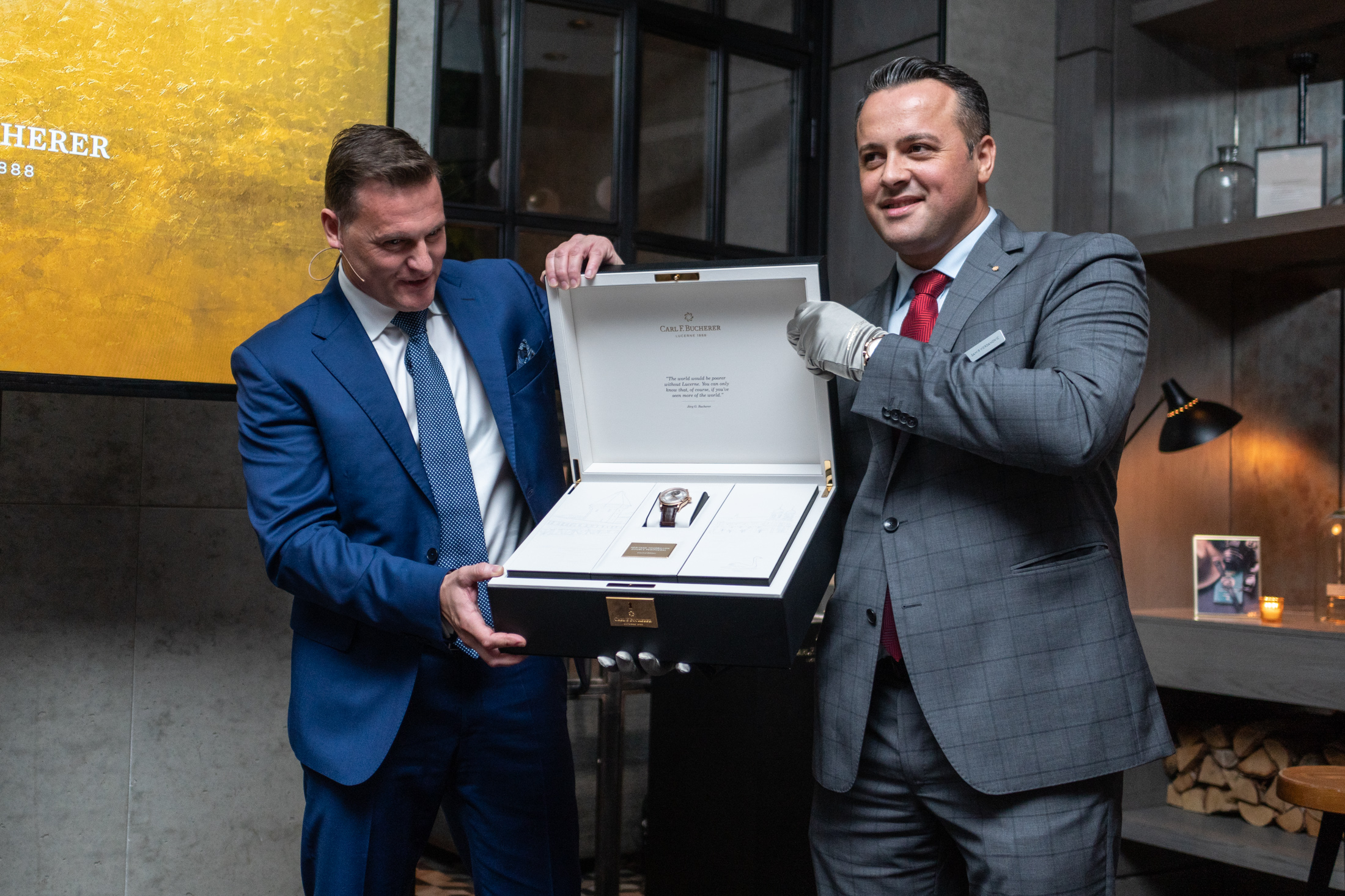 Photo Report: Celebrating A New Tourbillon With Carl F. Bucherer In NYC ...