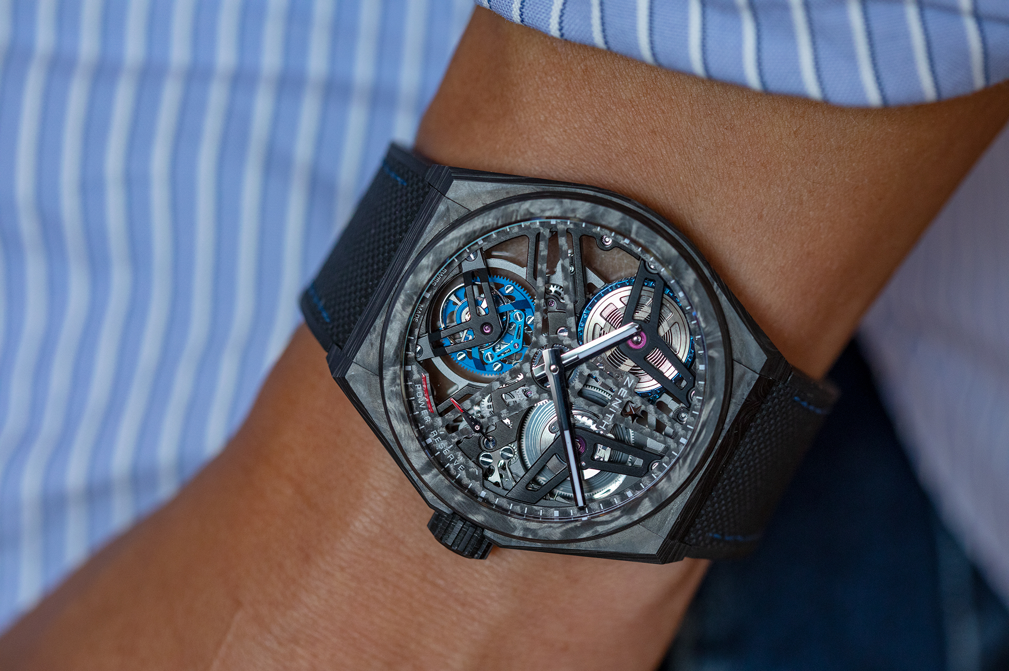 Hands-On: The Zenith Defy Fusée Tourbillon Carbon - HODINKEE