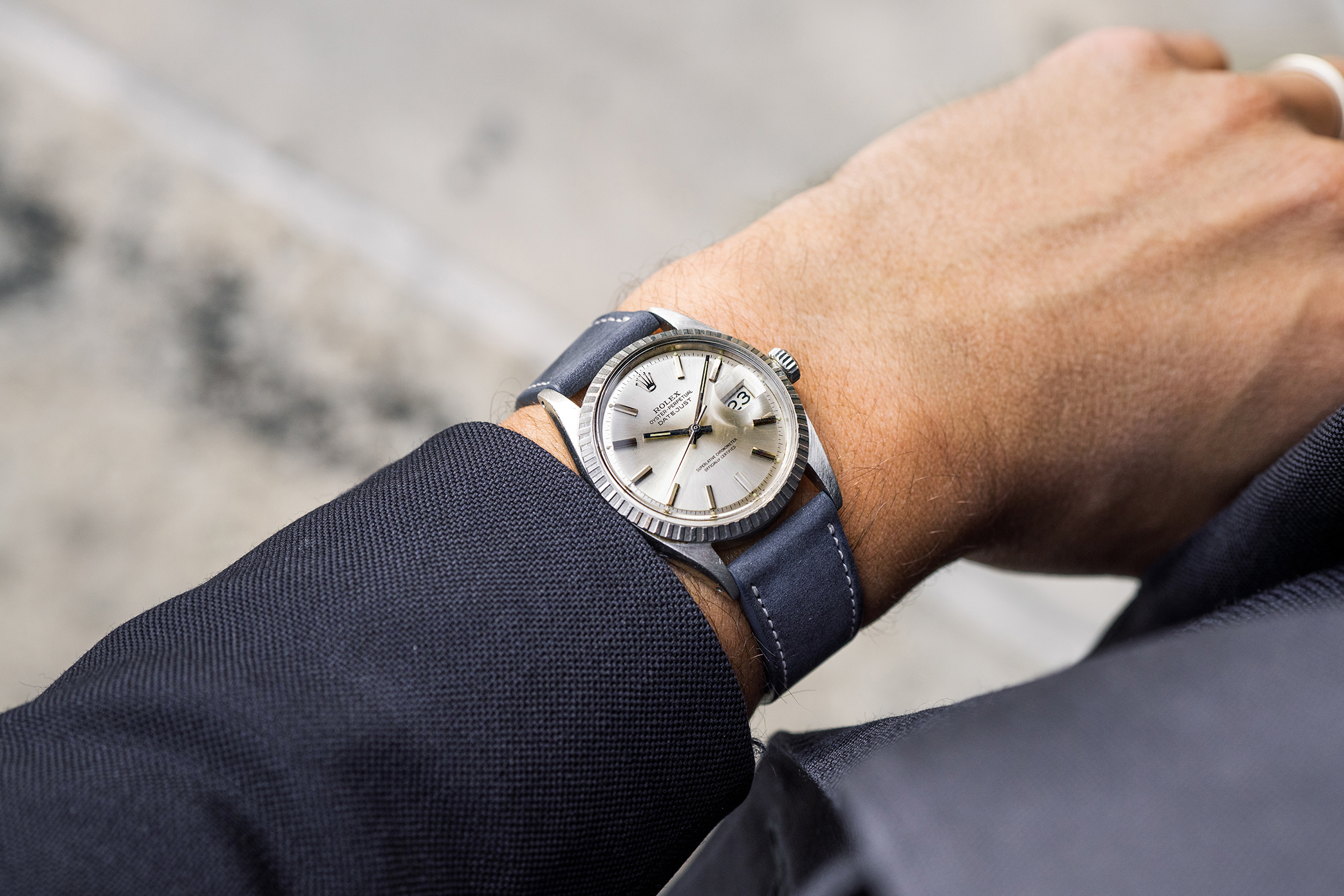 Vintage Watches: A 1946 Rolex Precision Ref. 4222 In Stainless Steel ...