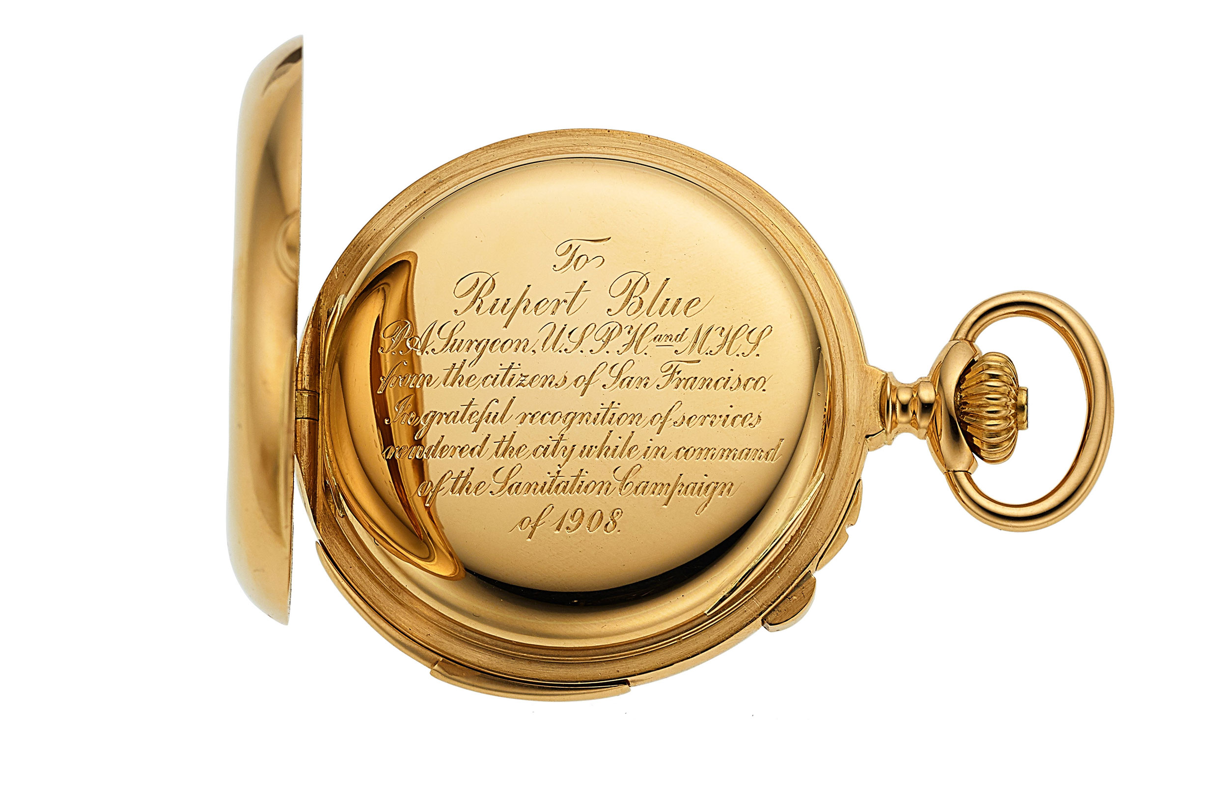 Auctions: A Patek Philippe Pocket Watch Honoring A Medical Professional ...