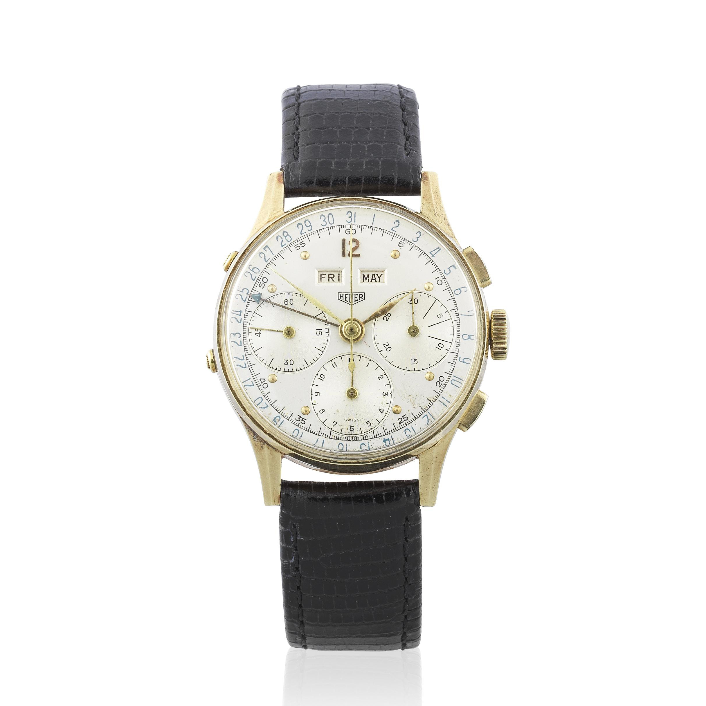 Bring a Loupe: A Well-Preserved Universal Genève, A Heuer Triple ...