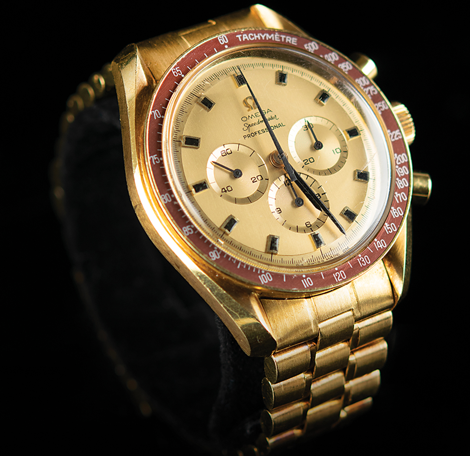 Seven Gold Apollo XI Omega Speedmasters From Astronauts