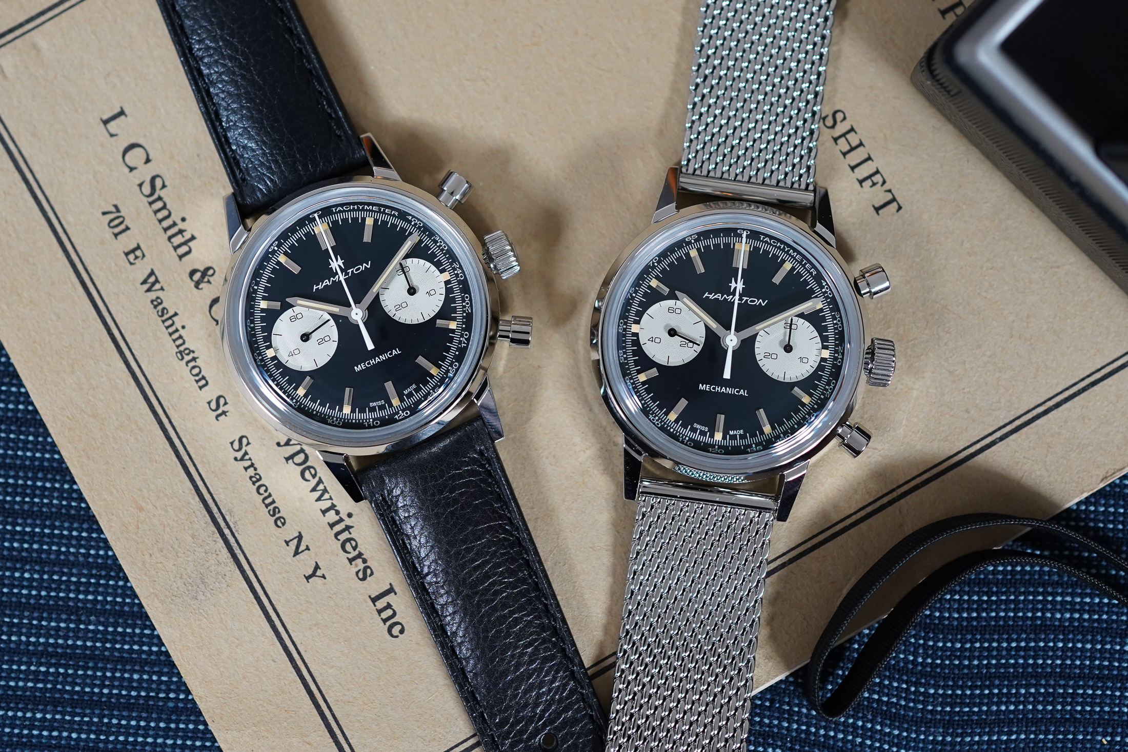 Introducing: The Hamilton Intra-Matic Chronograph H (Live Pics ...