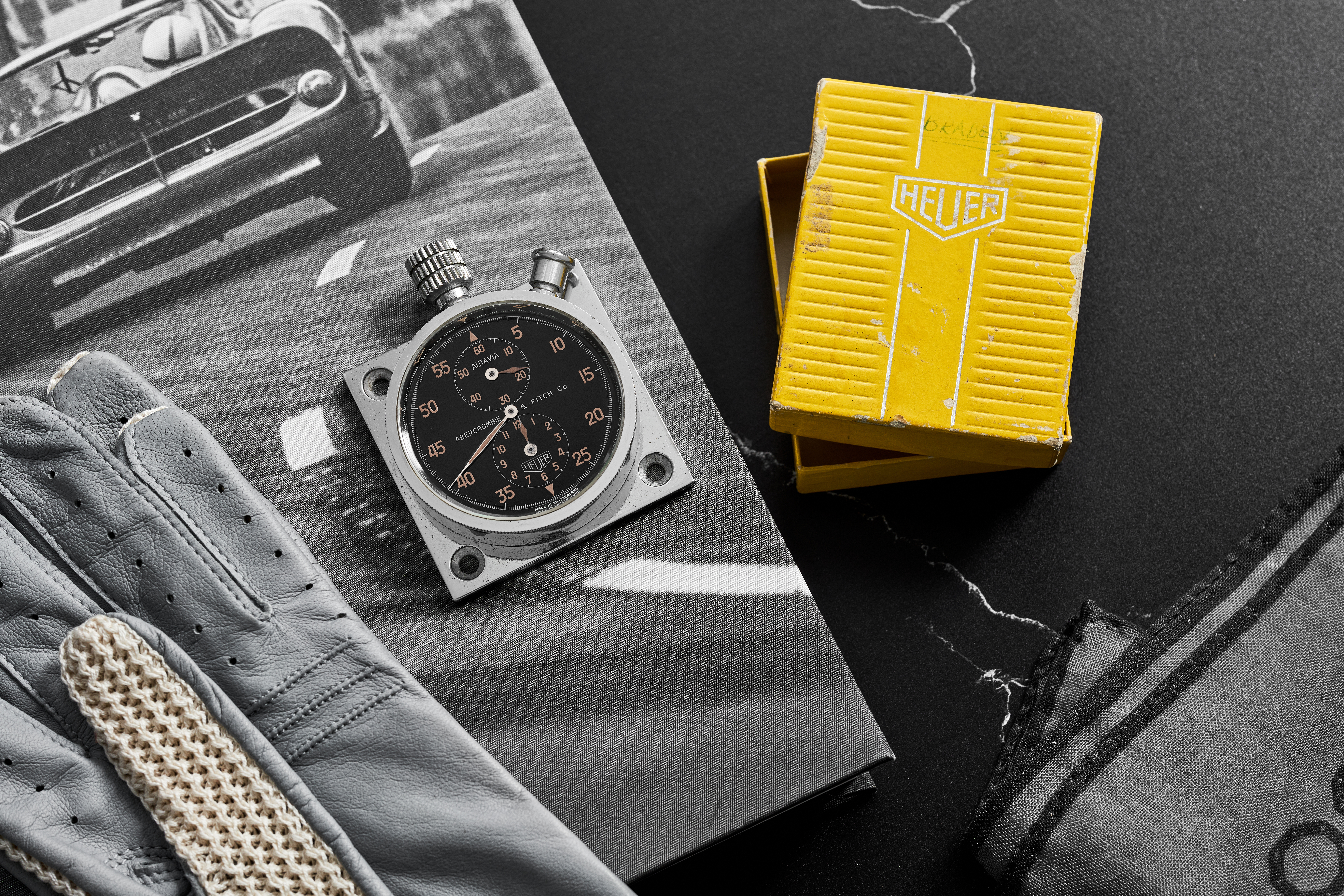 Vintage Watches: A 1960s Omega Speedmaster Professional, A 1960s Heuer ...