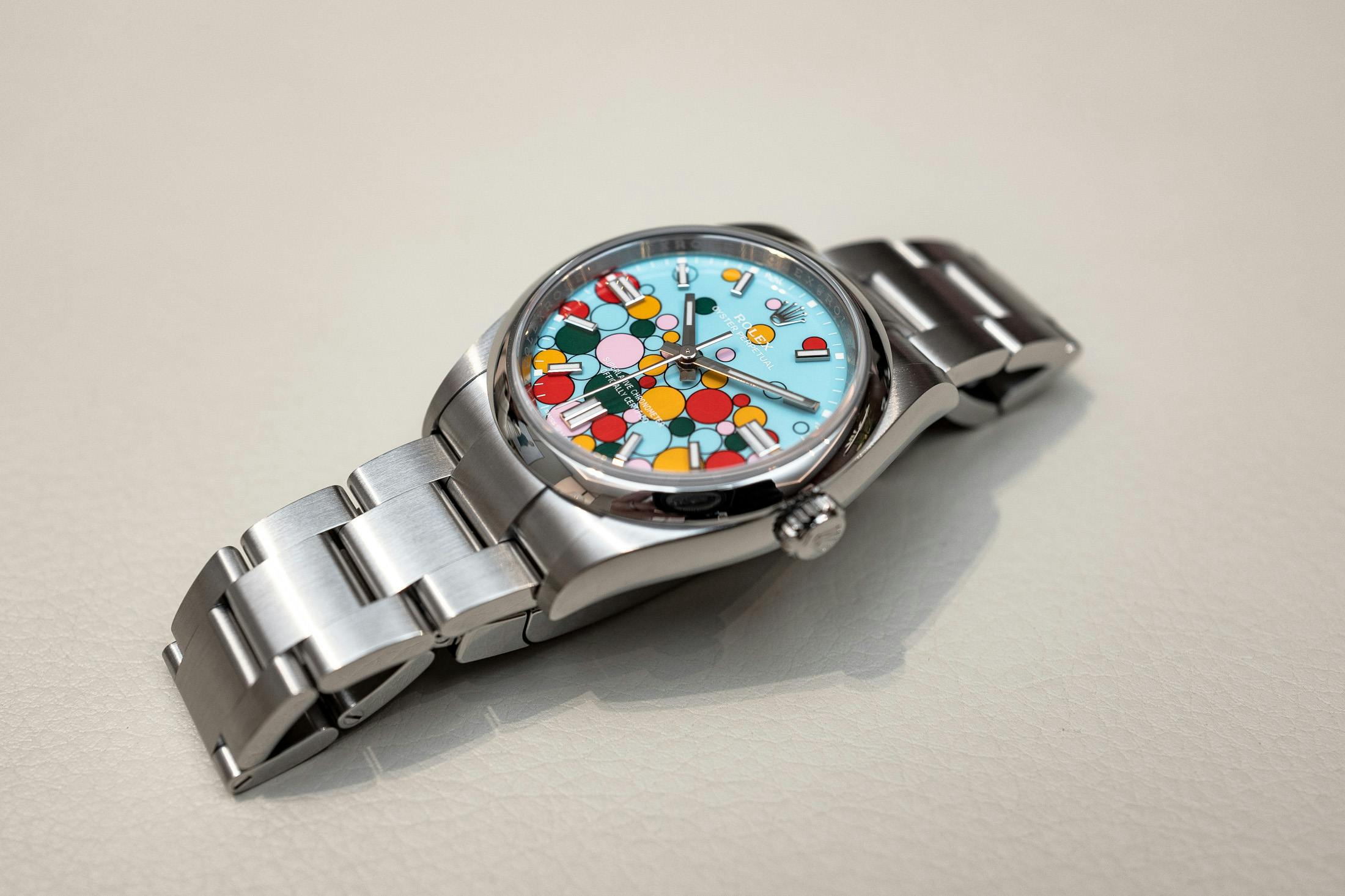 The Rolex Oyster Perpetual ‘Celebration Dial’ Bubble Watch Review