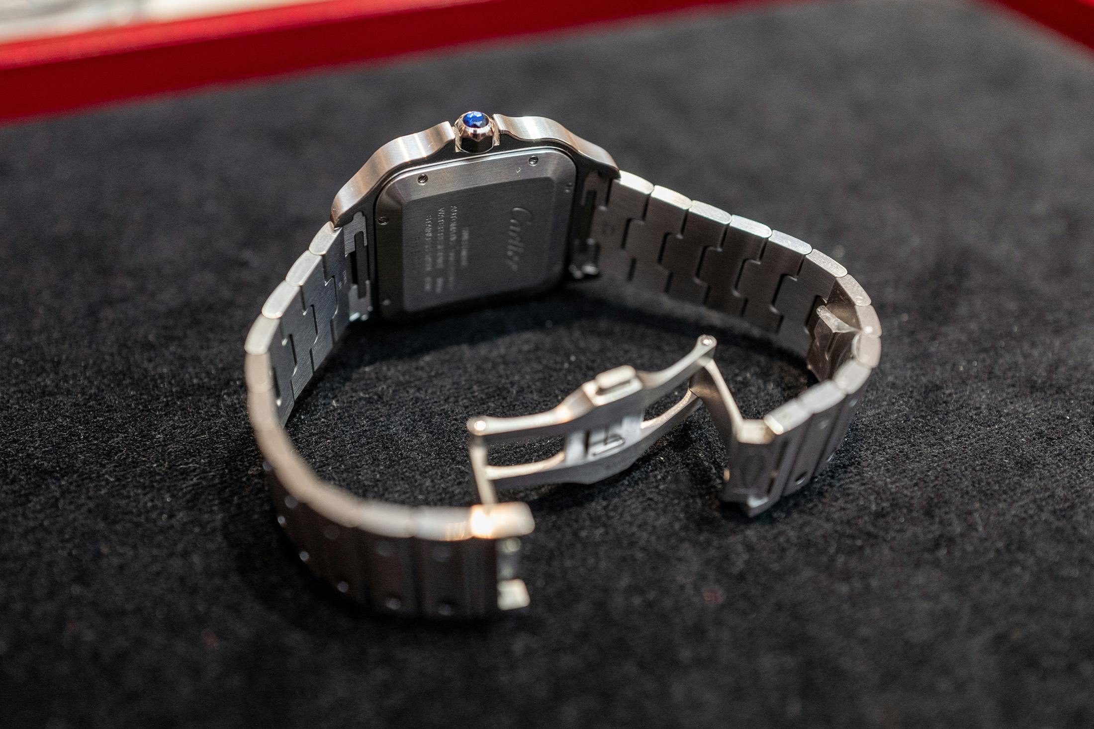 Introducing: The Cartier Santos De Cartier Dual Time (Live Pics) - Hodinkee