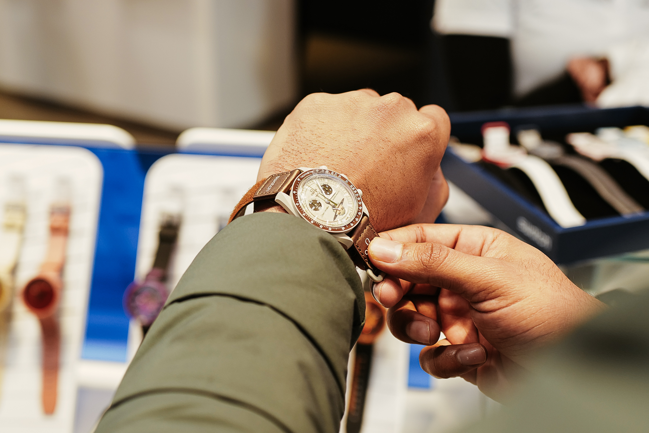 HODINKEE Went Global For The Omega x Swatch MoonSwatch Launch