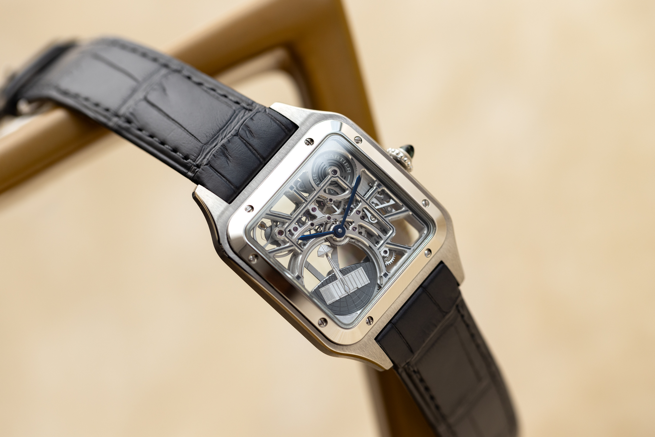 Review Of The Cartier Santos-Dumont Micro-Rotor Skeleton 2023