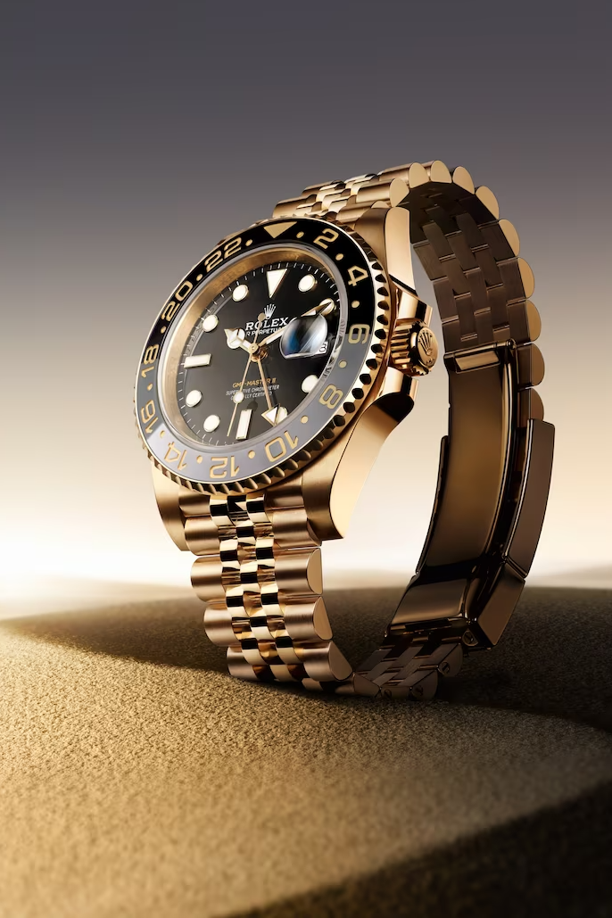 Rolex GMT In Yellow Gold And Two-Tone
