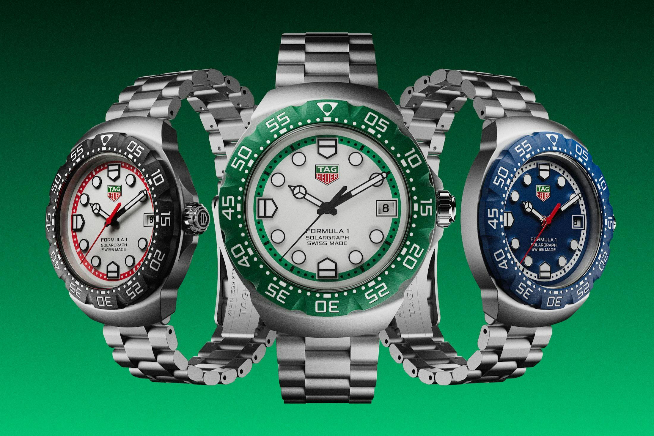 Introducing: TAG Heuer Introduces The Formula 1 Solargraph - Hodinkee