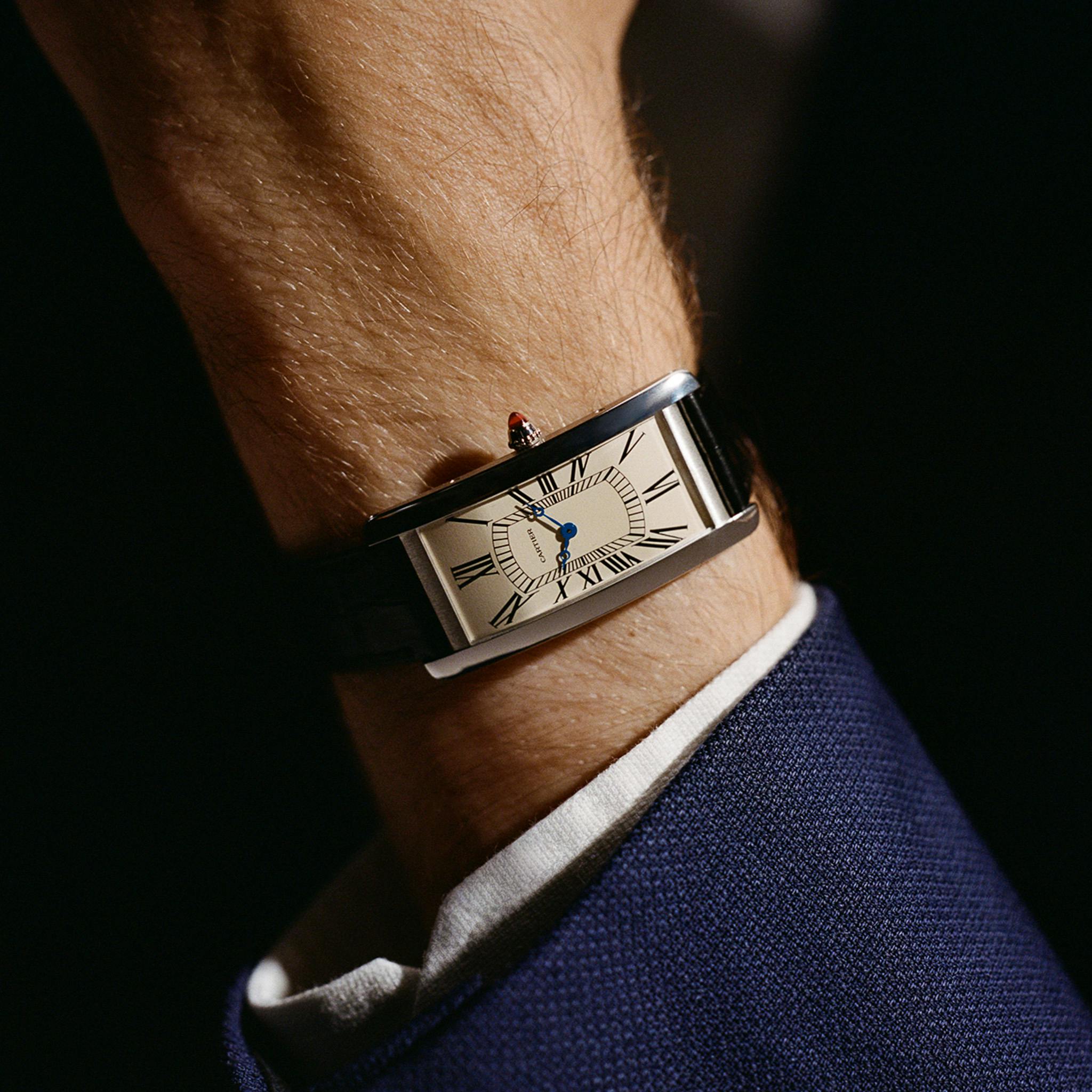 Introducing the New Cartier Tank Cintree Limited Edition In Platinum
