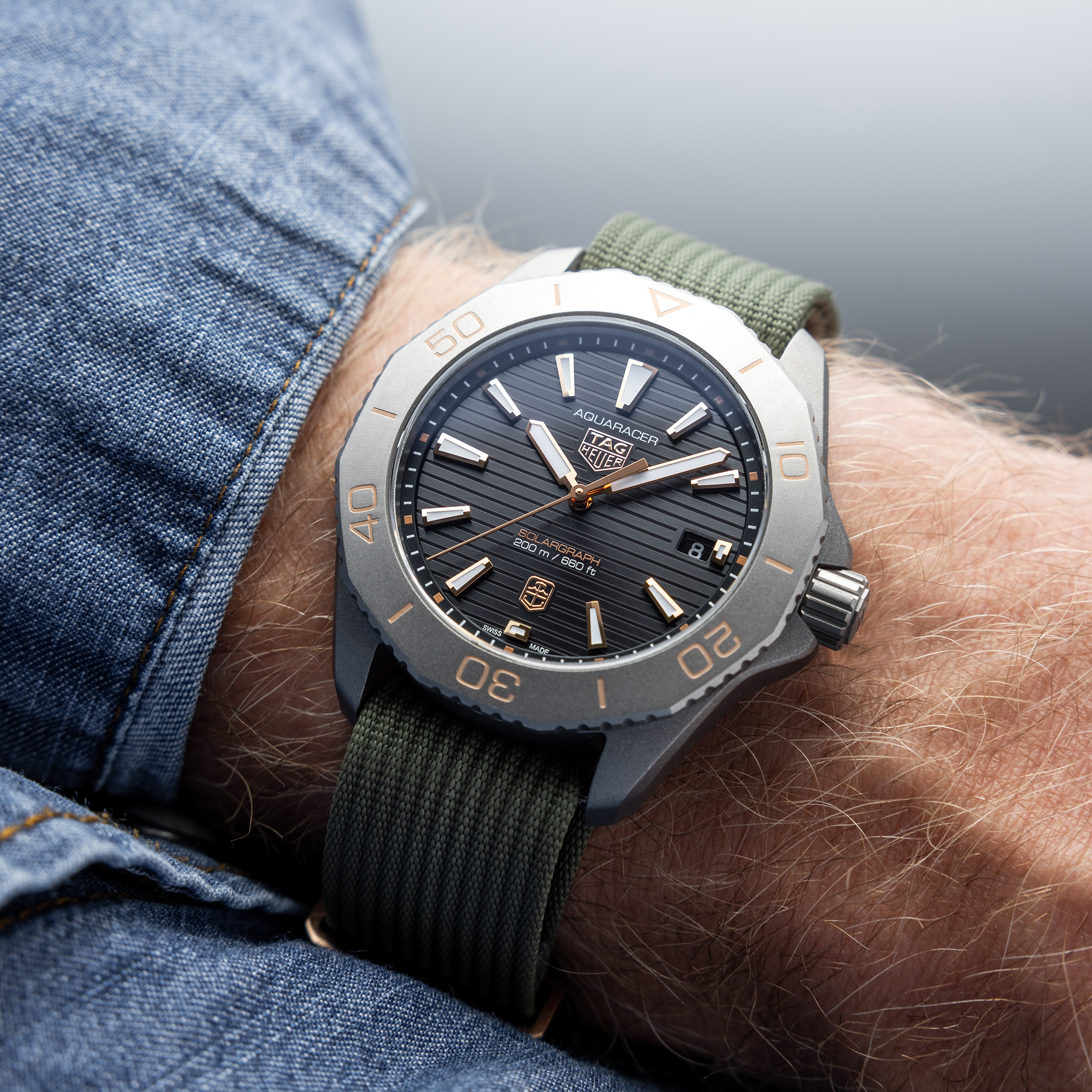 Introducing: The TAG Heuer x Time+Tide Aquaracer Solargraph 'Sundowner ...