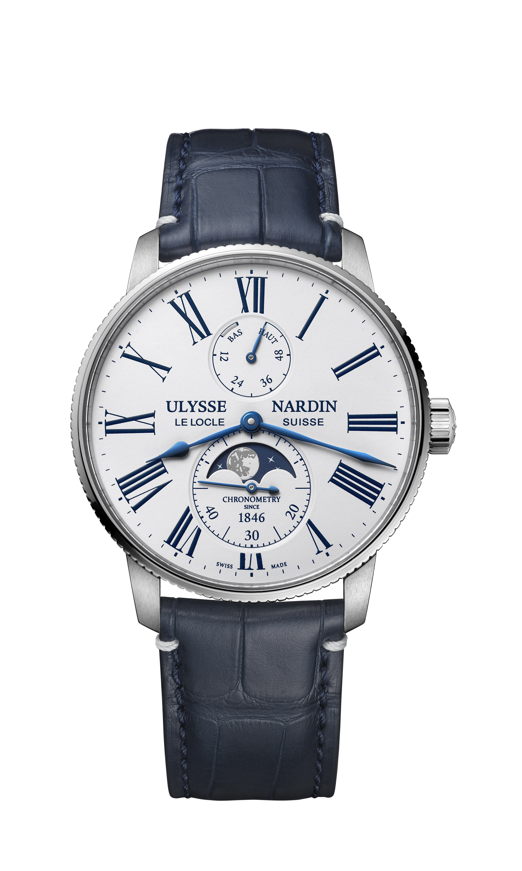 Ulysse Nardin Marine Torpilleur Moonphase