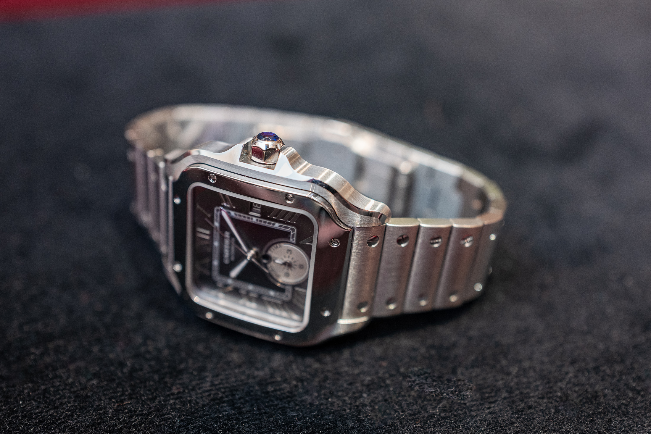 Introducing: The Cartier Santos De Cartier Dual Time (Live Pics) - Hodinkee