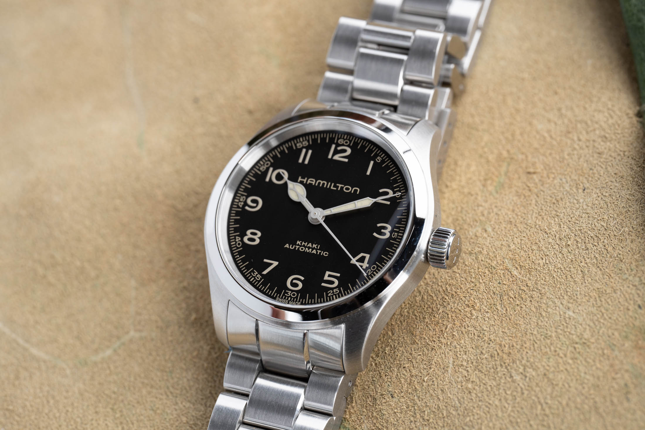 Hands-On: The Hamilton Khaki 'Murph' 38mm Gets A White Dial - Hodinkee