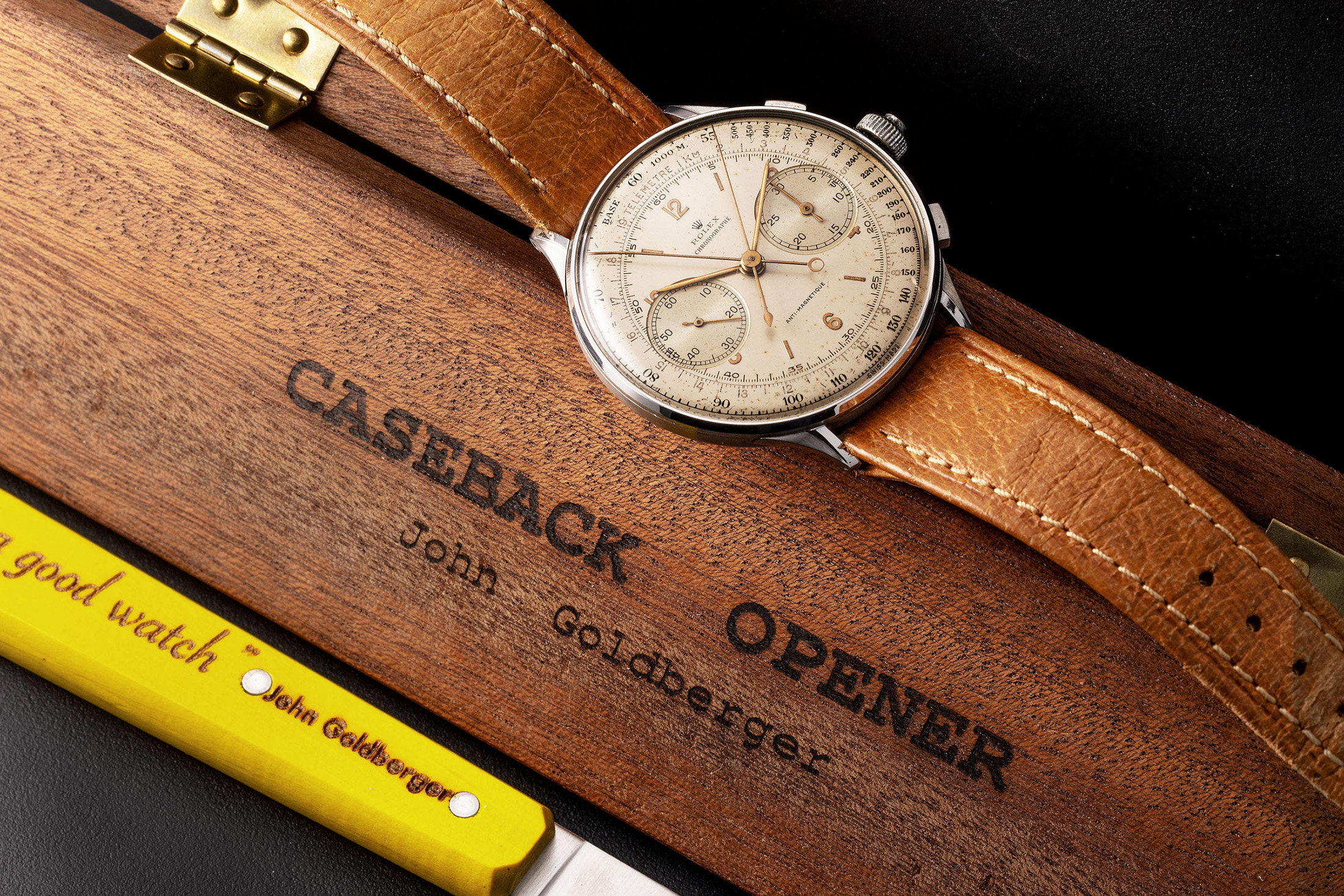 A Rare Rolex ref. 4113 Split-Second Chronograph at Monaco Legend Auction