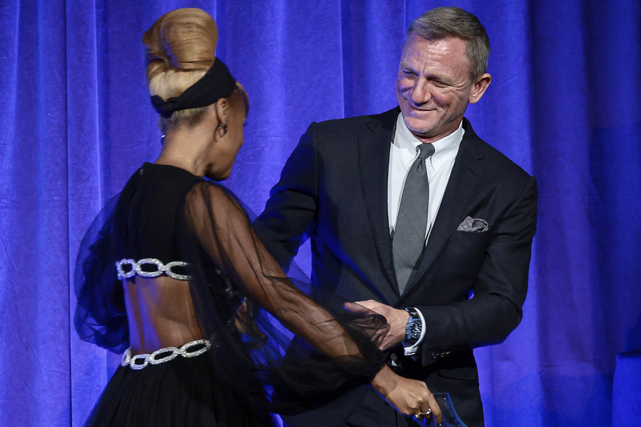 Spotted: Daniel Craig Wearing A MoonSwatch
