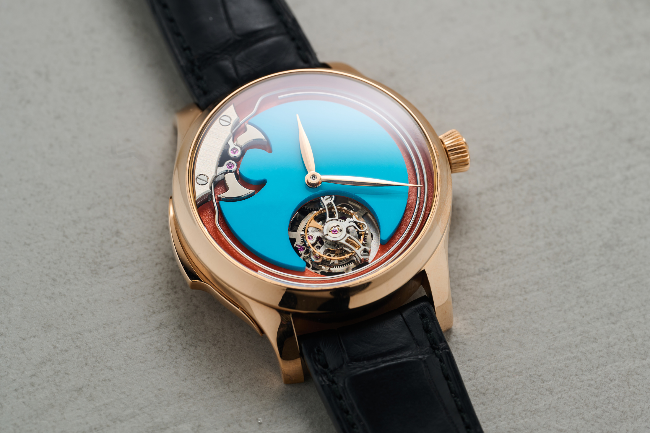 Hands-On: An Onslaught Of Stone Dials With H. Moser & Cie's Pop Collection - Hodinkee