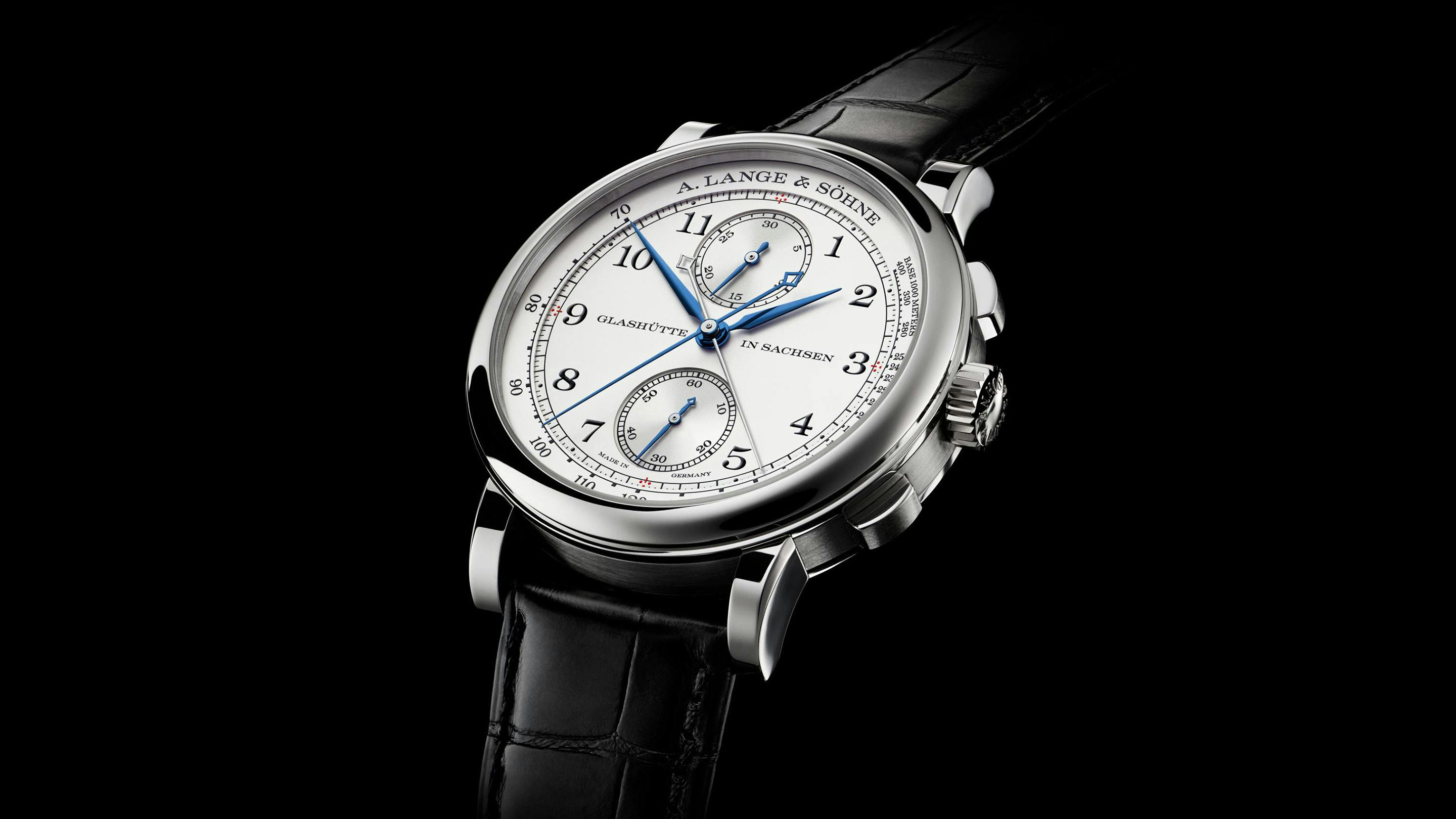 The Lange 1815 Rattrapante, Now In Platinum