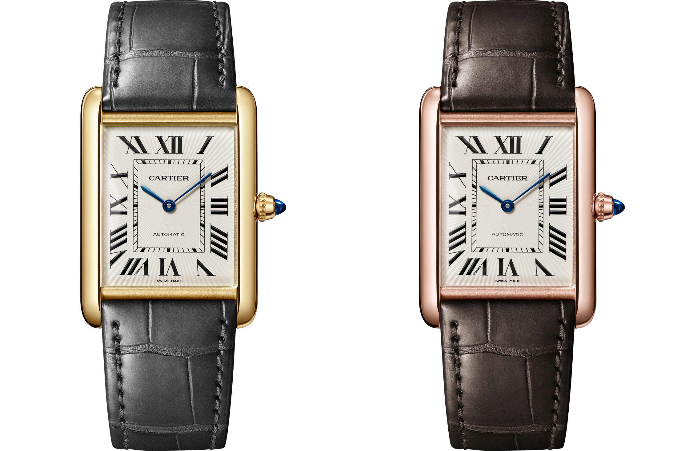 Introducing: The Cartier Tank Louis Cartier Goes Automatic (Again ...