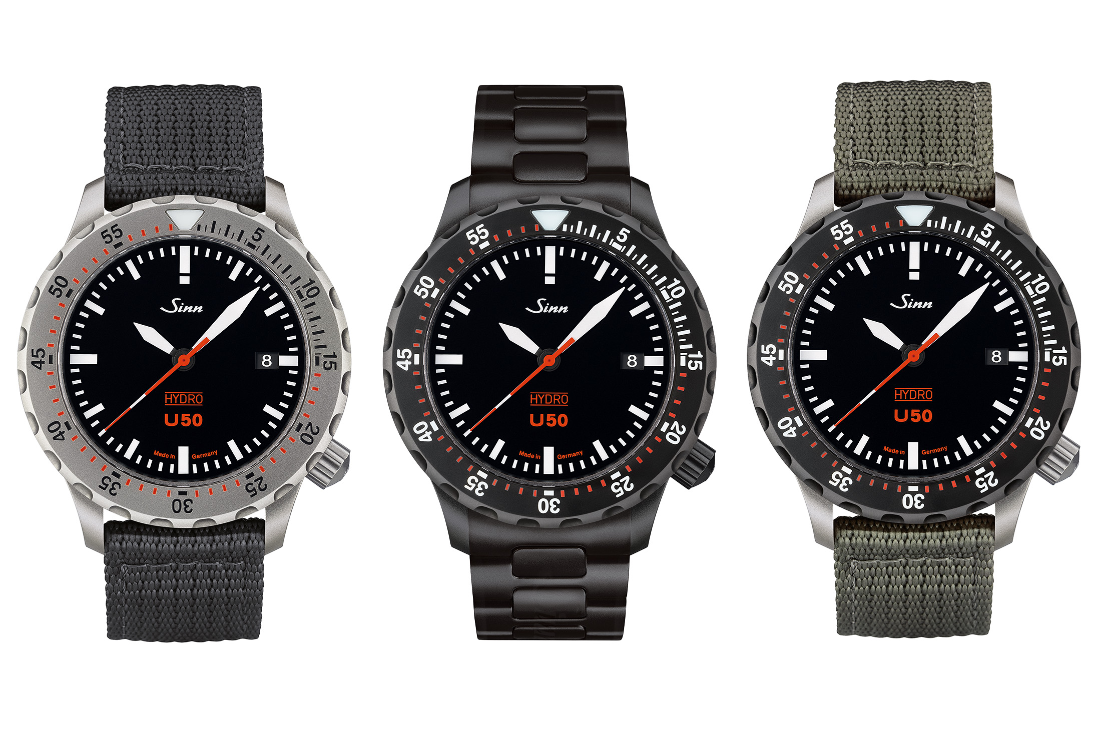 Introducing: The Sinn U50 Gets The HYDRO Treatment And A Lume Dial ...